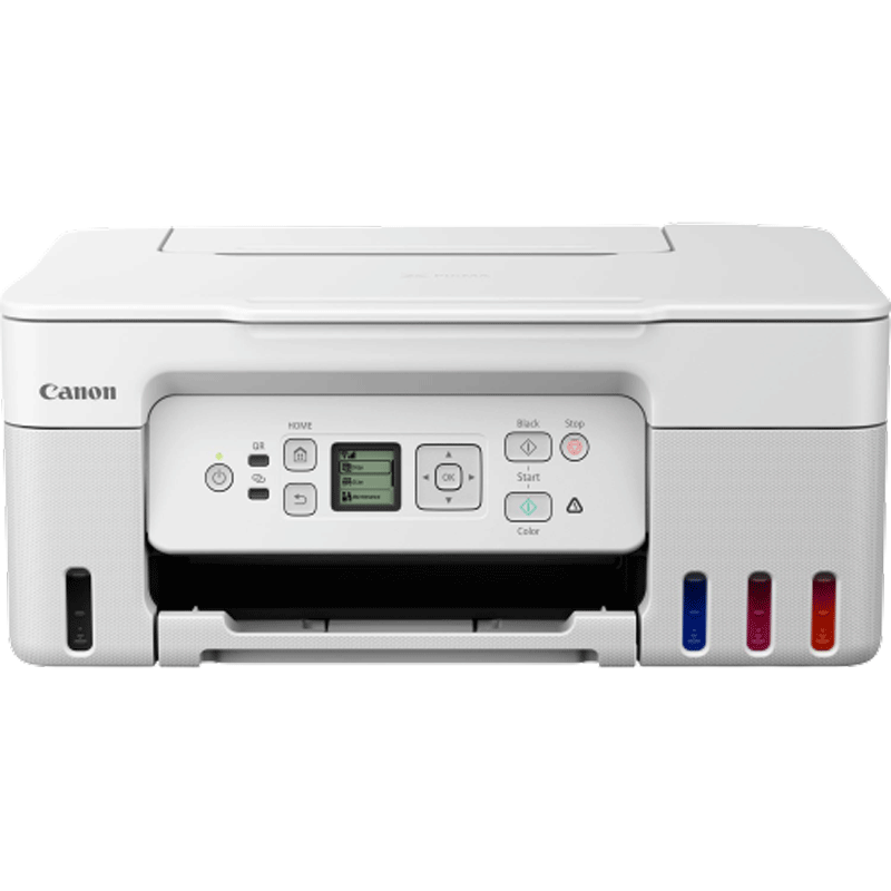Canon Tank Printer, Print, Copy, Scan, USB, White - eXtra Oman