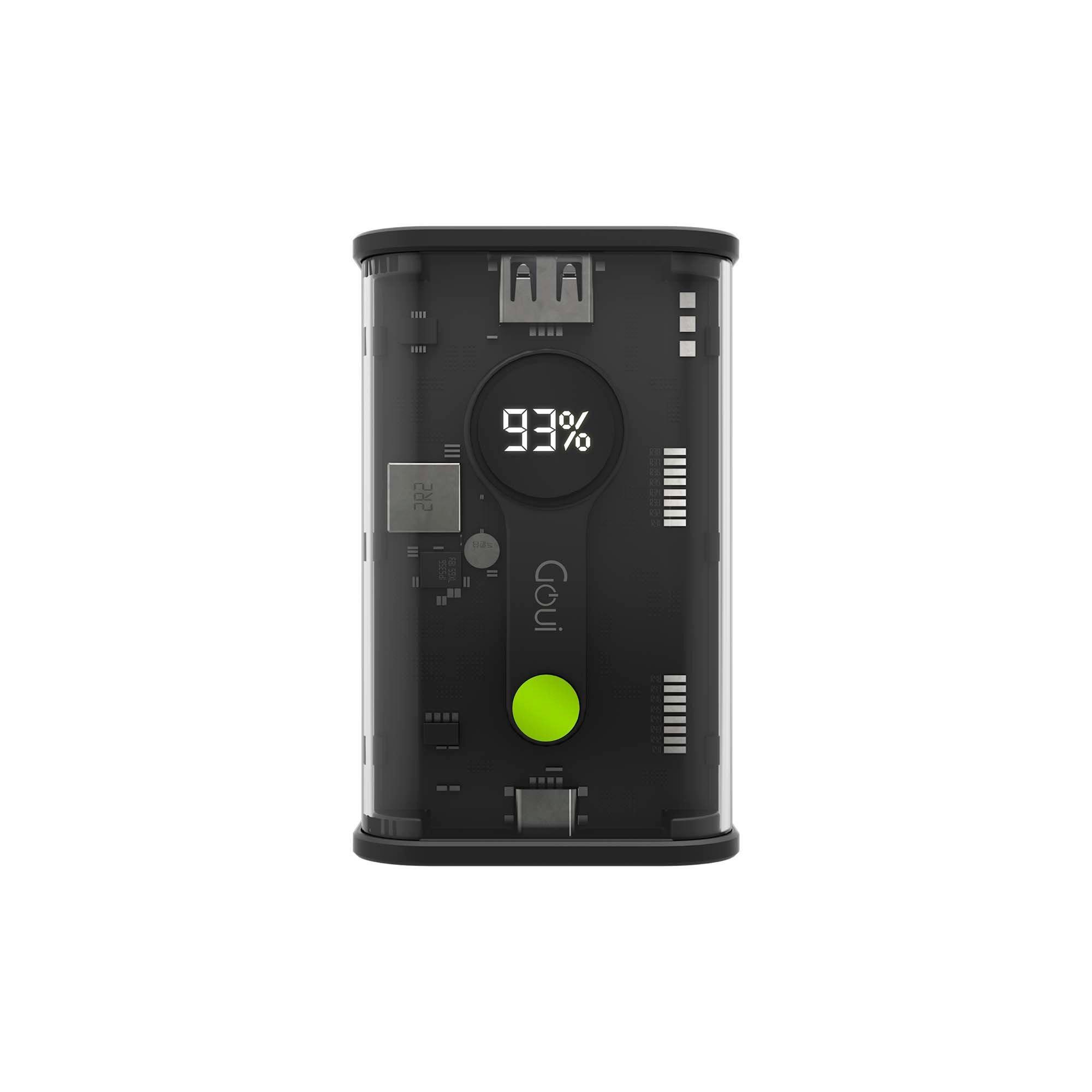 Goui, Power Bank, 20000mAh, Black - eXtra