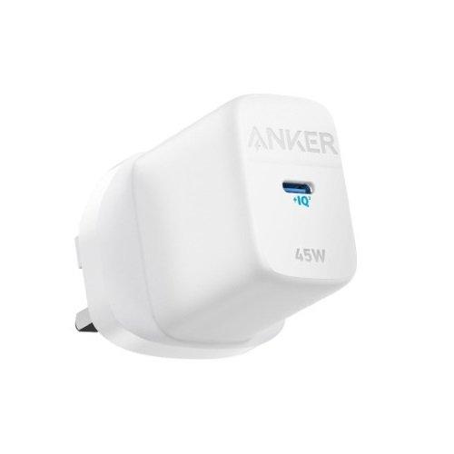 Anker, Type-C Charger, 45 Watts, White - eXtra