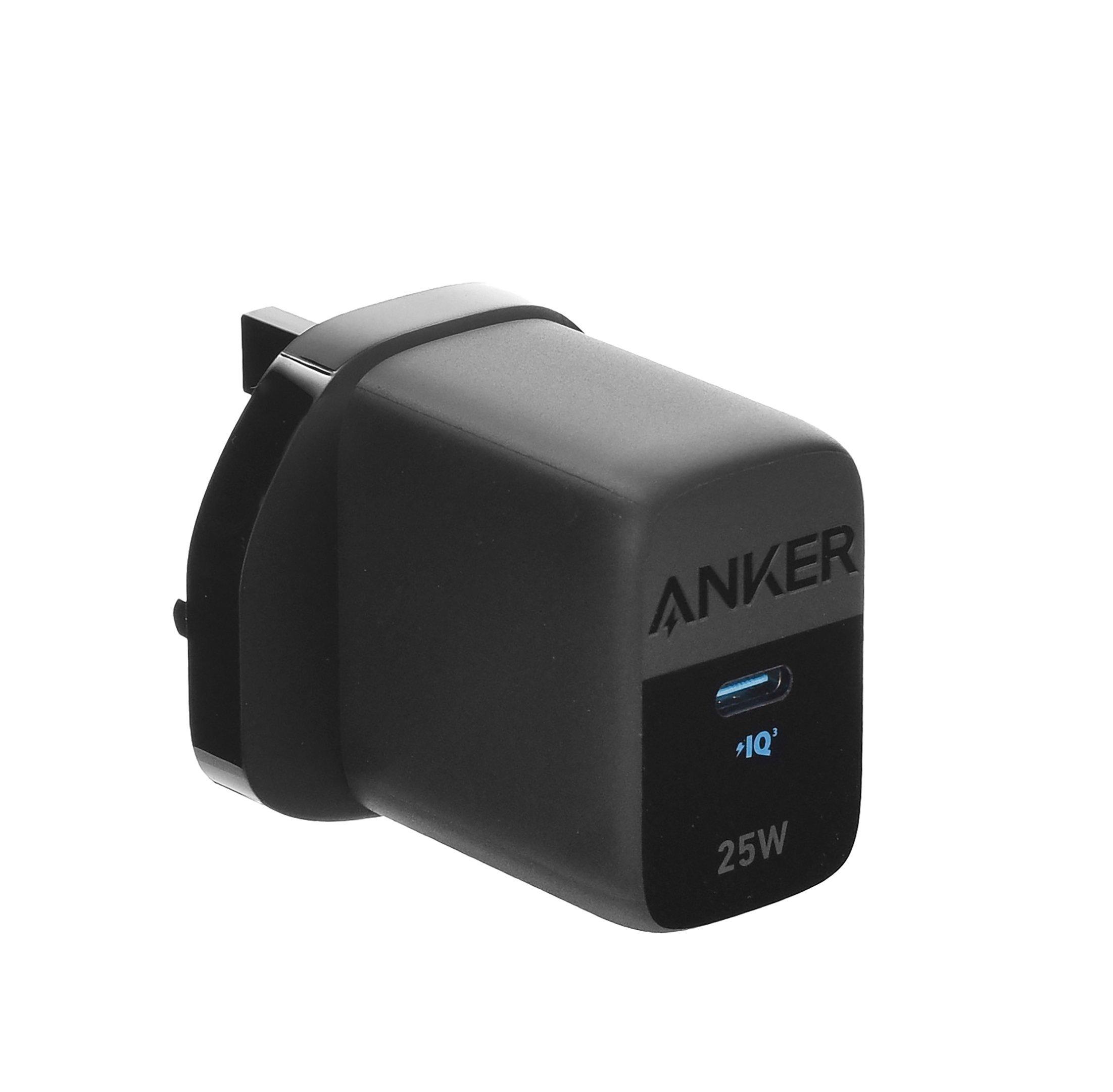 Anker, Type-C Charger, 25 Watts, Black - eXtra
