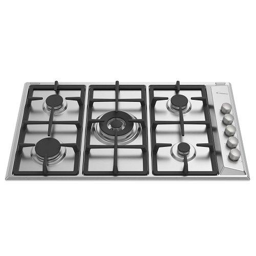 Candy, Built-In Hob 86cm, 5 Gas Burners, Inox - eXtra Oman