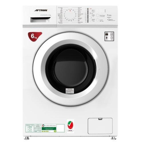 Aftron, Front Load Washing Machine 6kg, White - eXtra Oman