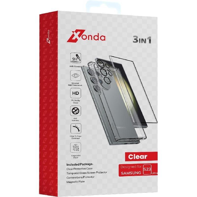 XONDA 3IN1 Samsung S23 Ultra Privacy - eXtra