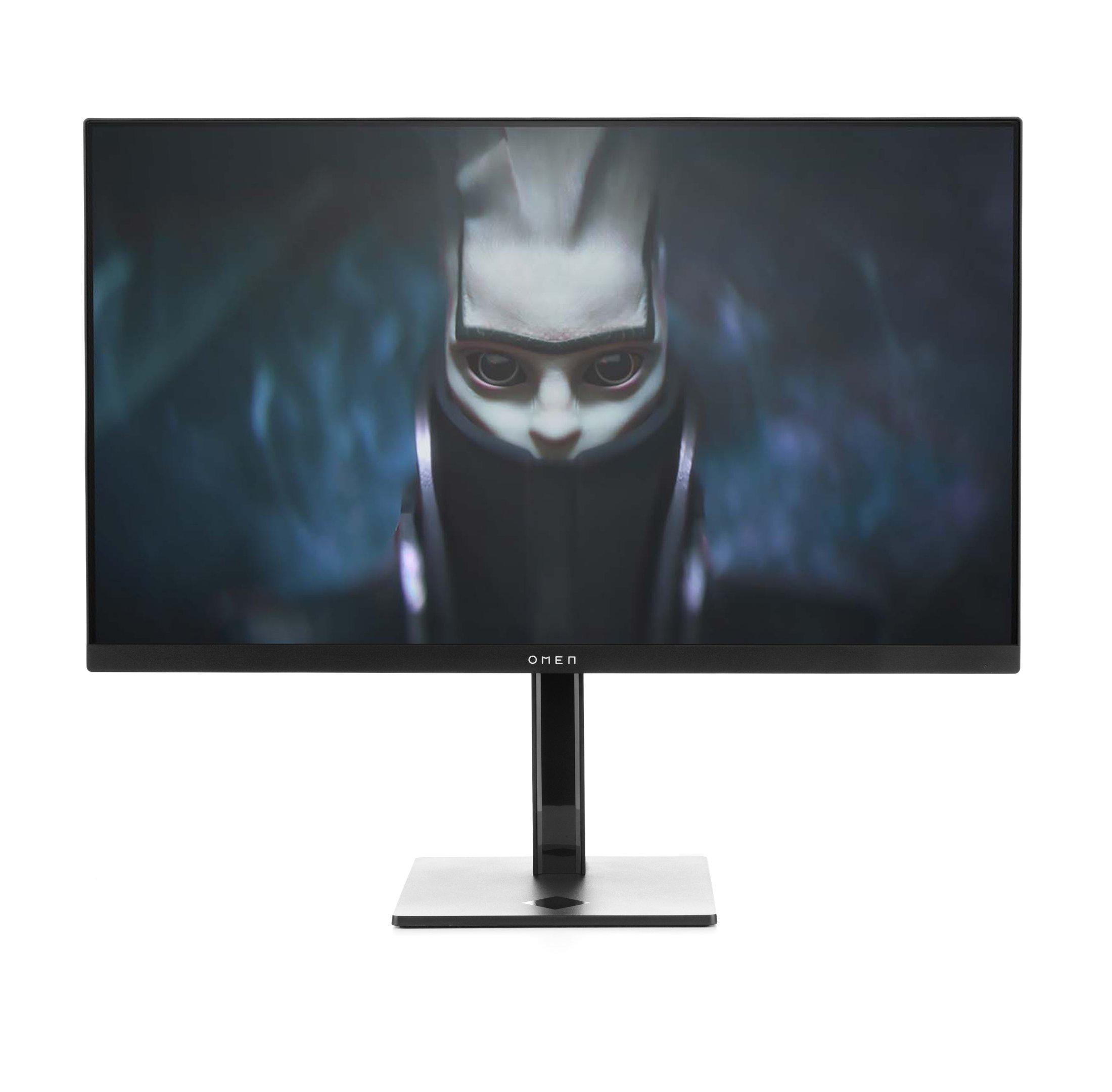 HP OMEN Flat Pc Gaming Monitor, 23.8 Inch FHD , Black - eXtra Oman