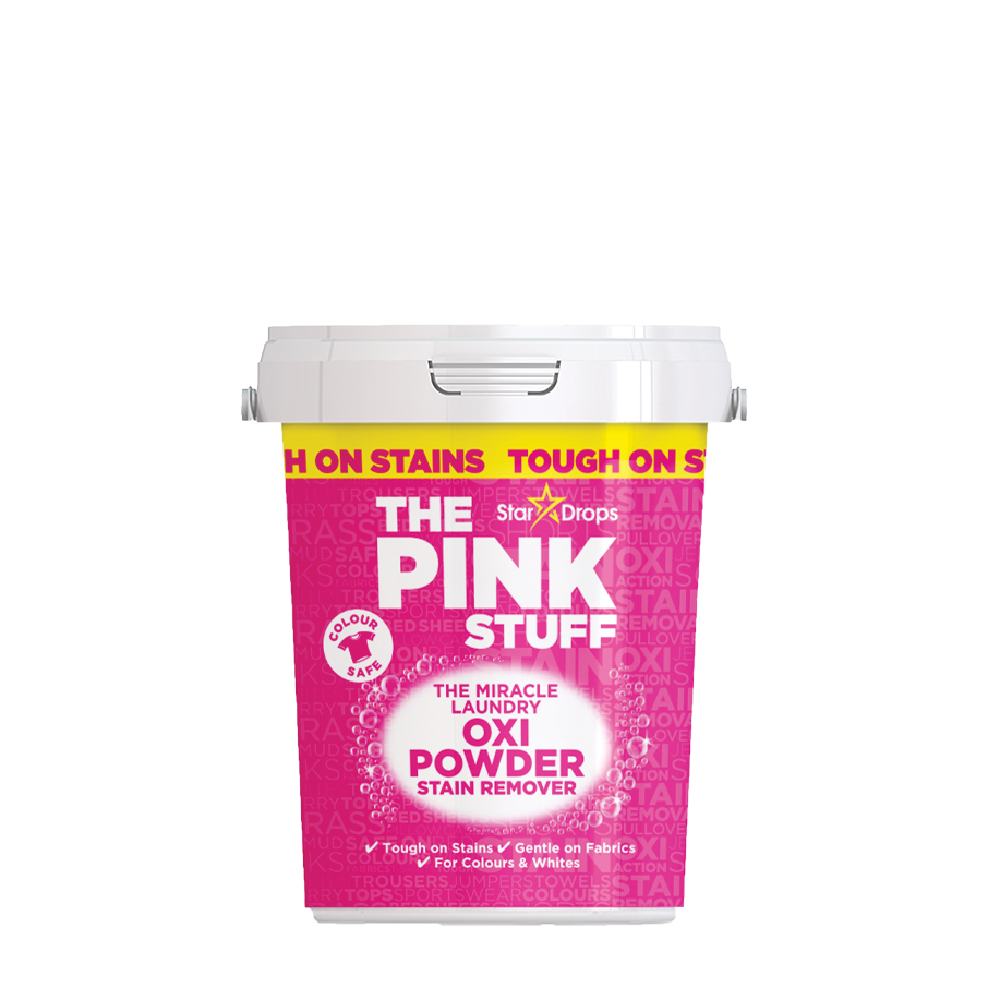 The Pink Stuff, Miracle Cleaner Laundry Oxi Powder, 1Kg, For Colour ...