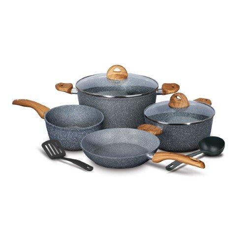 Homeway 8Pcs Granite Cooking Set - eXtra Oman
