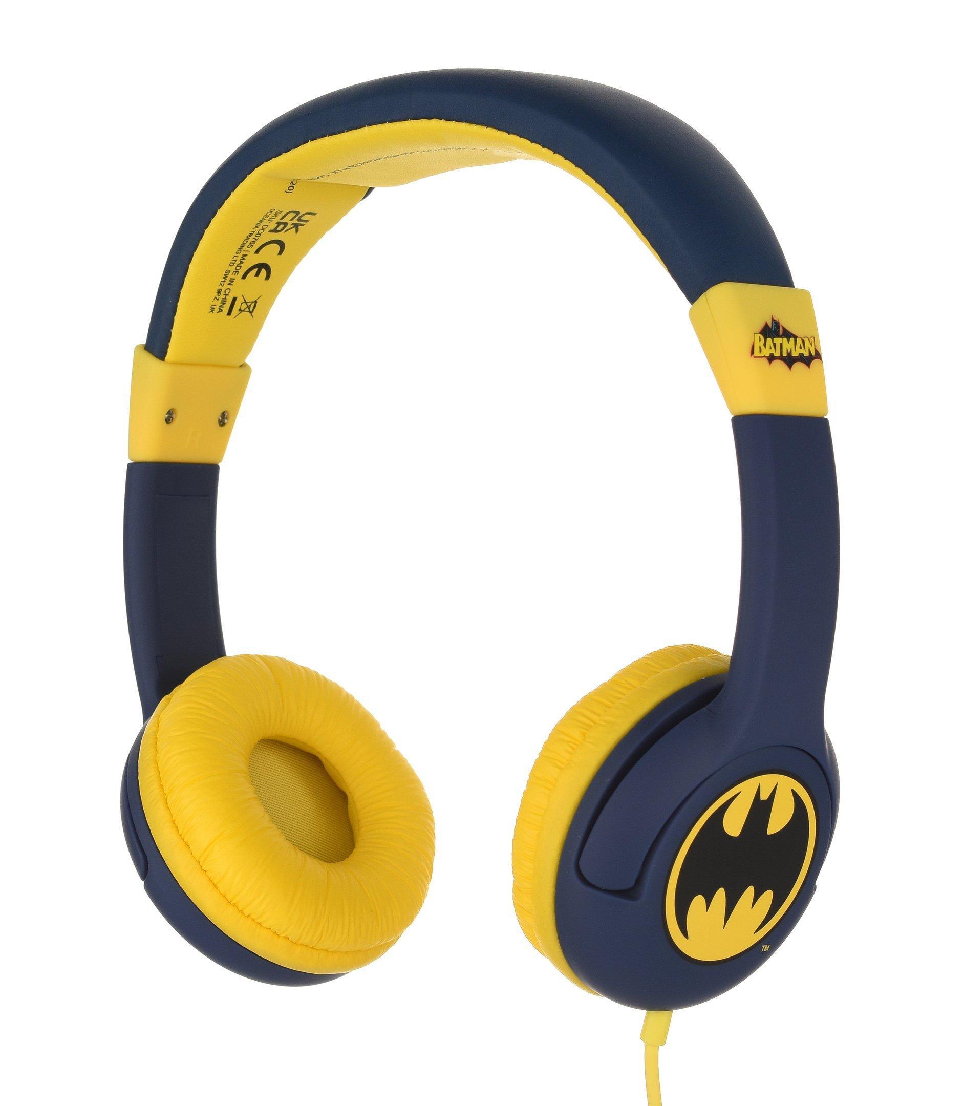 OTL, OnEar, Children Headphone Batman, Signal, Blue - eXtra
