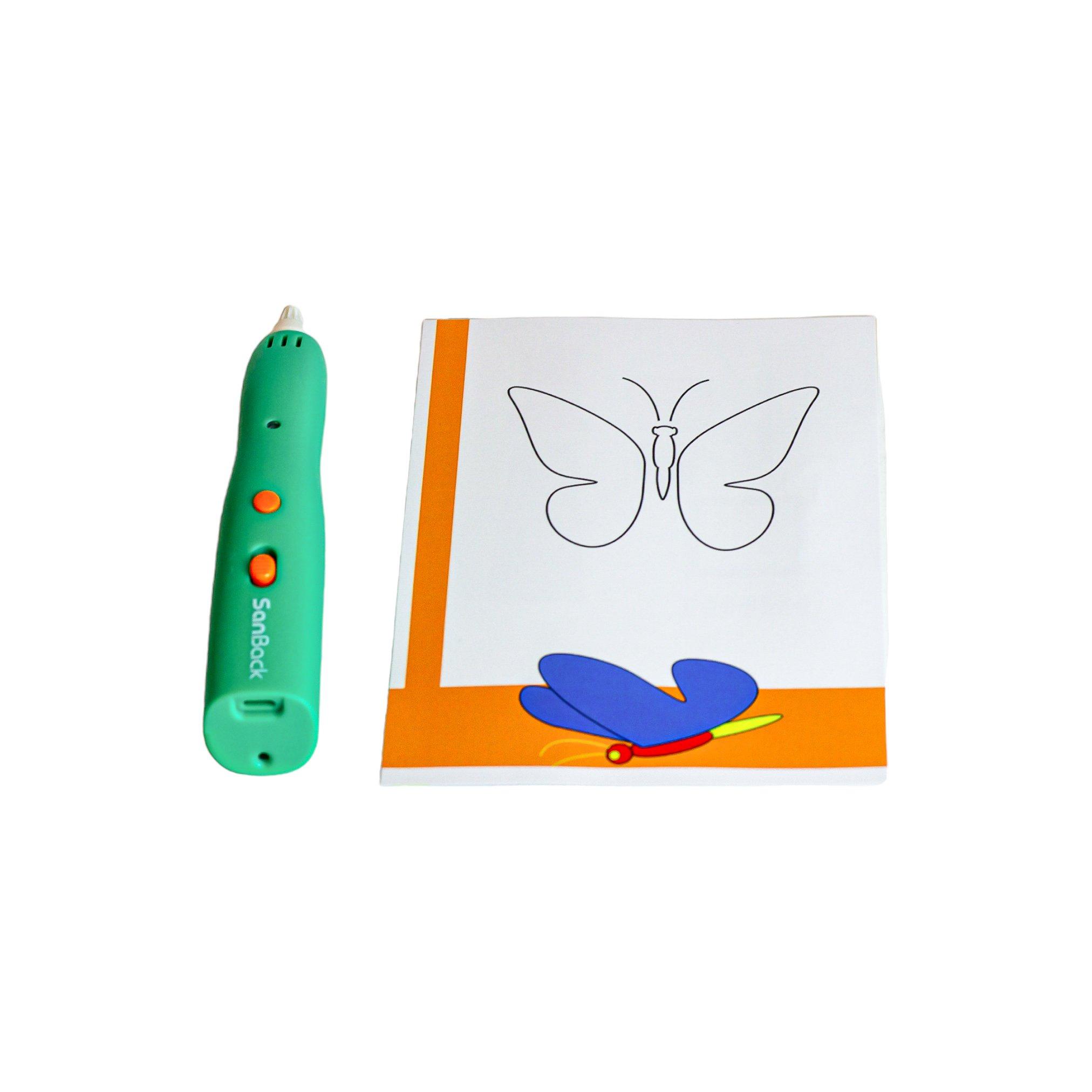 SanBack, 3D Drawing Pen for Kids, Built In Rechargeable Battery ...