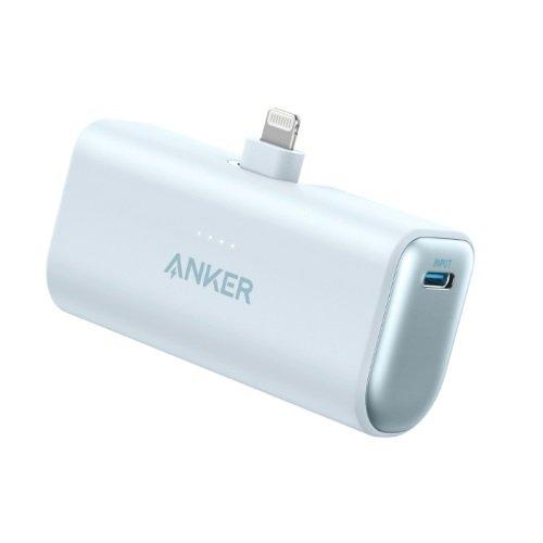 Anker 621 Powerbank, 5000mAh Battery, 12W, Light Blue - eXtra Bahrain