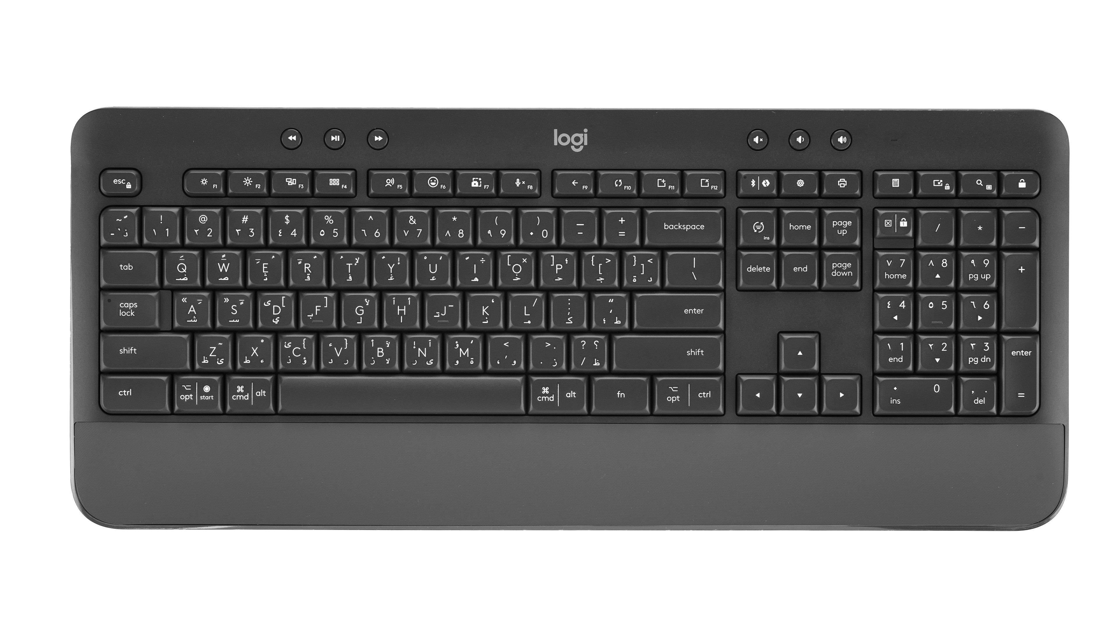 Logitech K650 Wireless keyboard, ARA, Graphite - eXtra