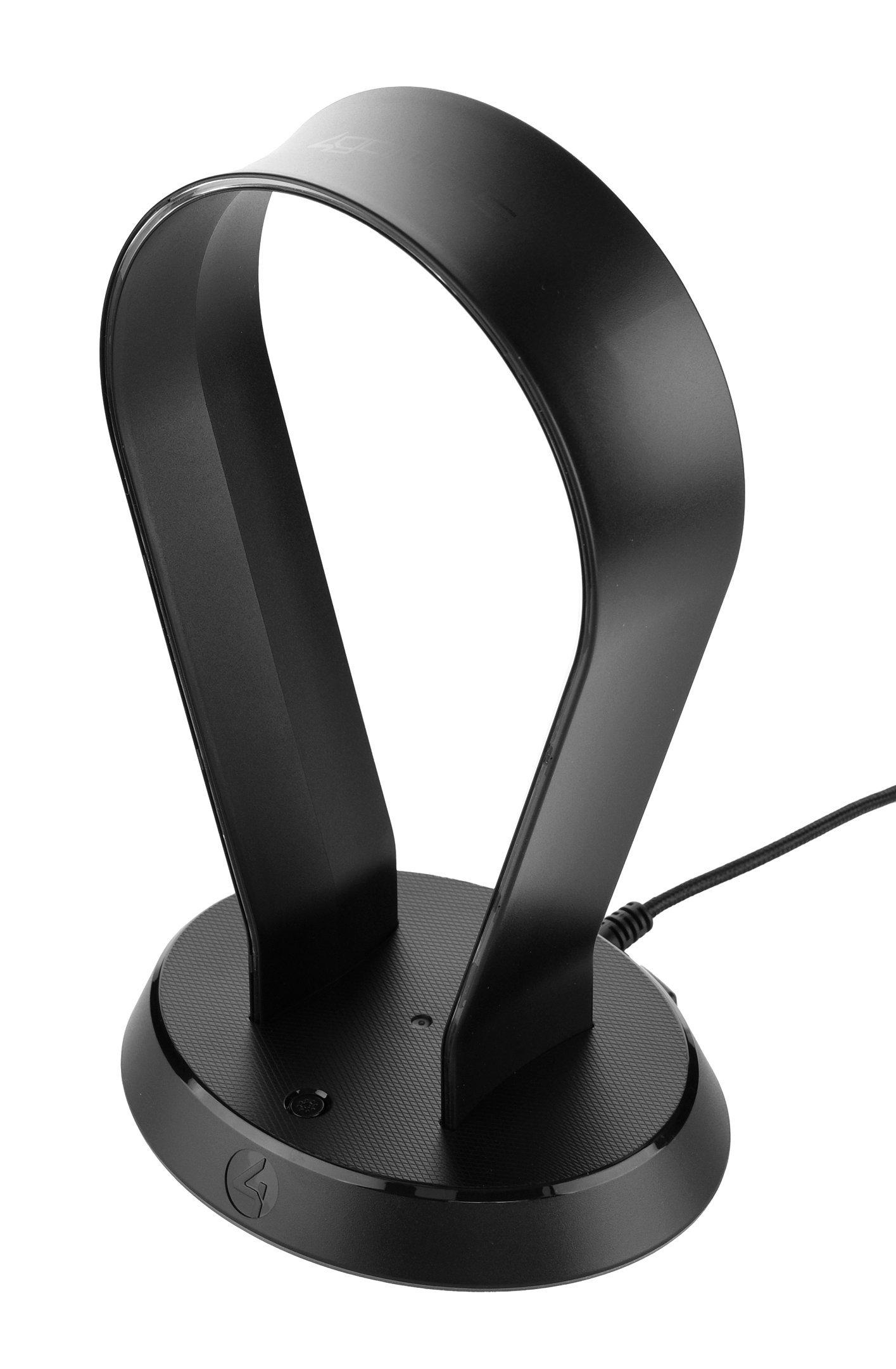4Gamers Light Up Charging Headset Stand - eXtra