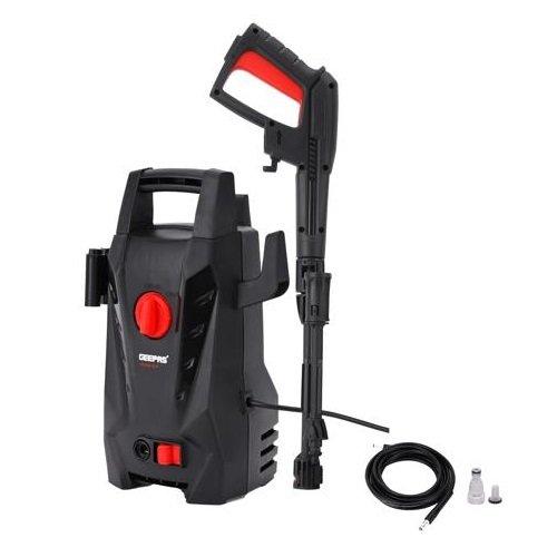 Geepas 110 Bar High Pressure Washer, 1400W, 6.5L/min Max Flow, Black ...