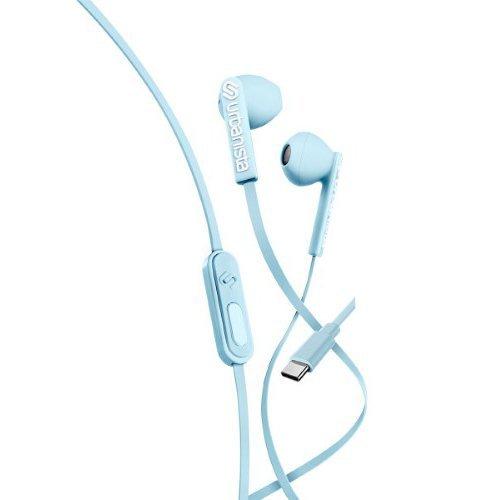 Urbanista San Francisco Type-C Wired Earphone, Skylight Blue - eXtra Oman