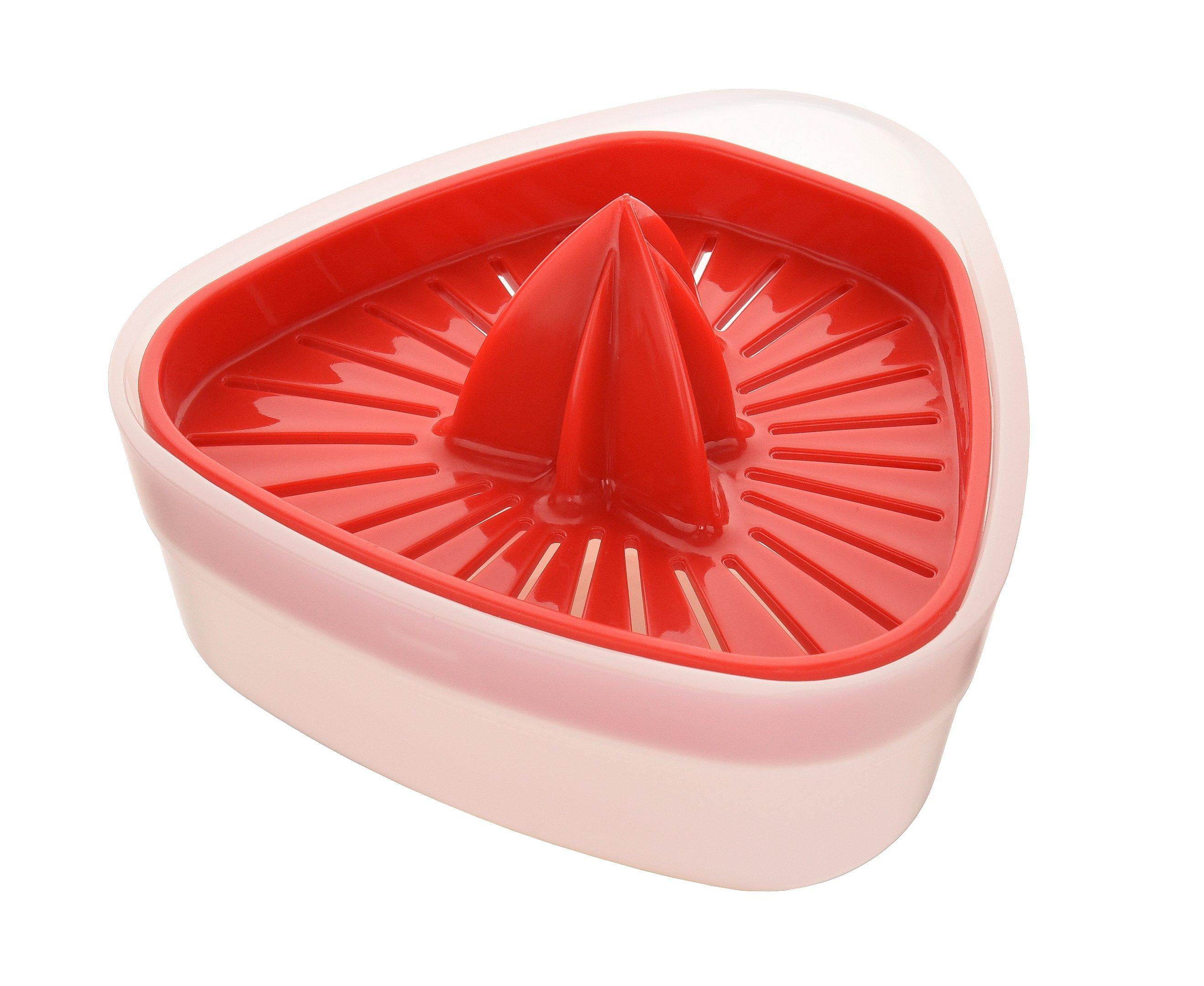 Joseph Joseph, Duo Compact Juicer with Reversible Lid, Red - eXtra