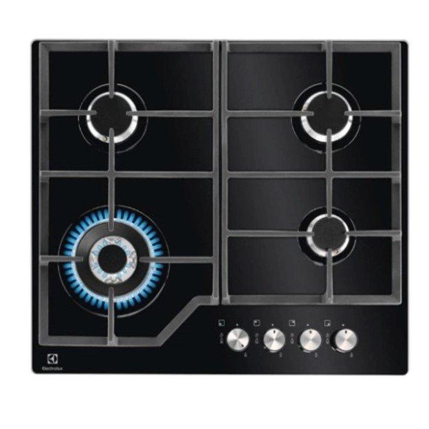 Electrolux 60cm 4 Burners Built In Gas Hob Black, - eXtra Bahrain