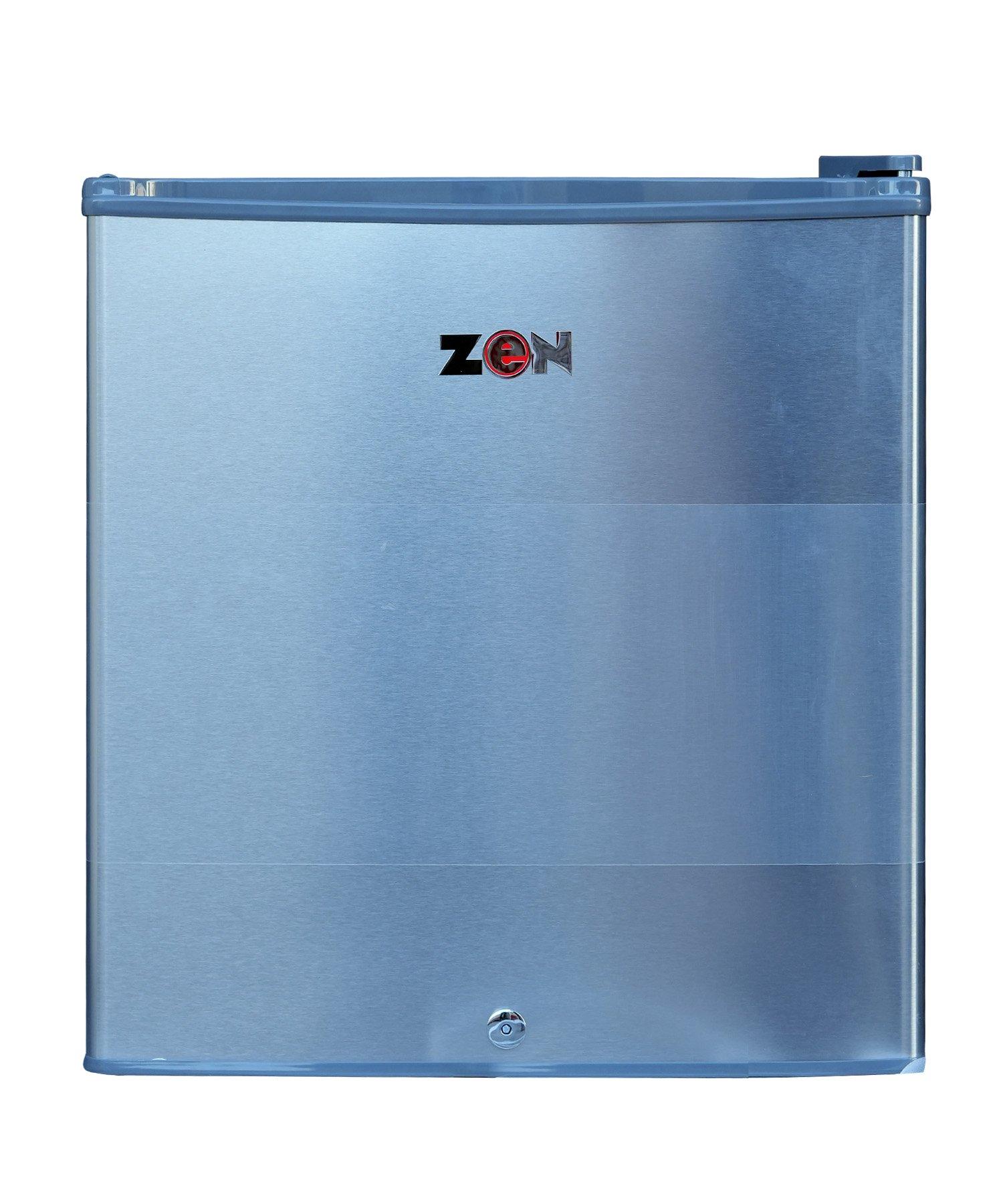 Zen 60L Single Door Fridge Silver - eXtra Bahrain