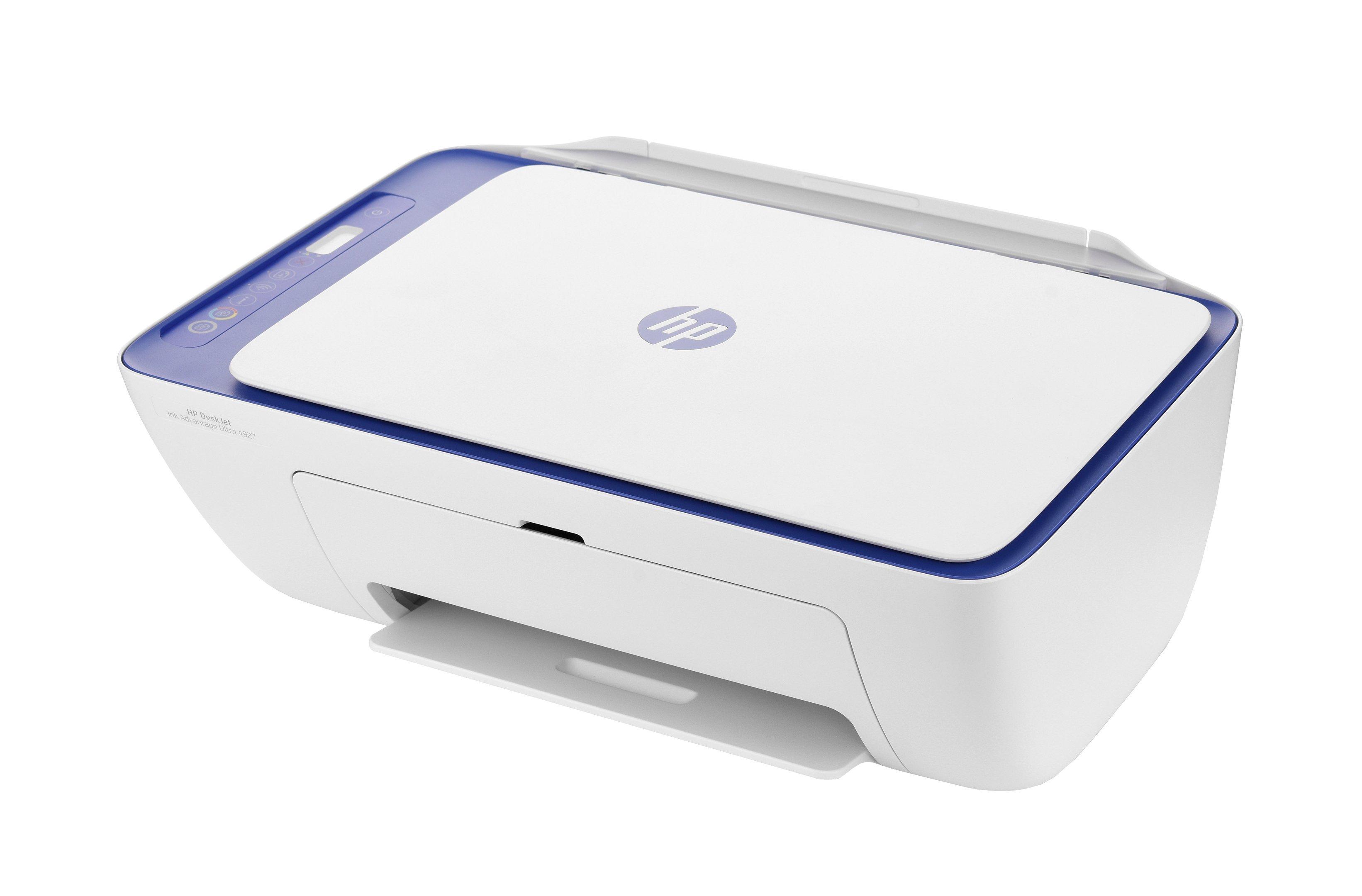 HP Deskjet Ink Advantage Ultra 4927 3 In 1 AIO Printer, Wireless, White ...