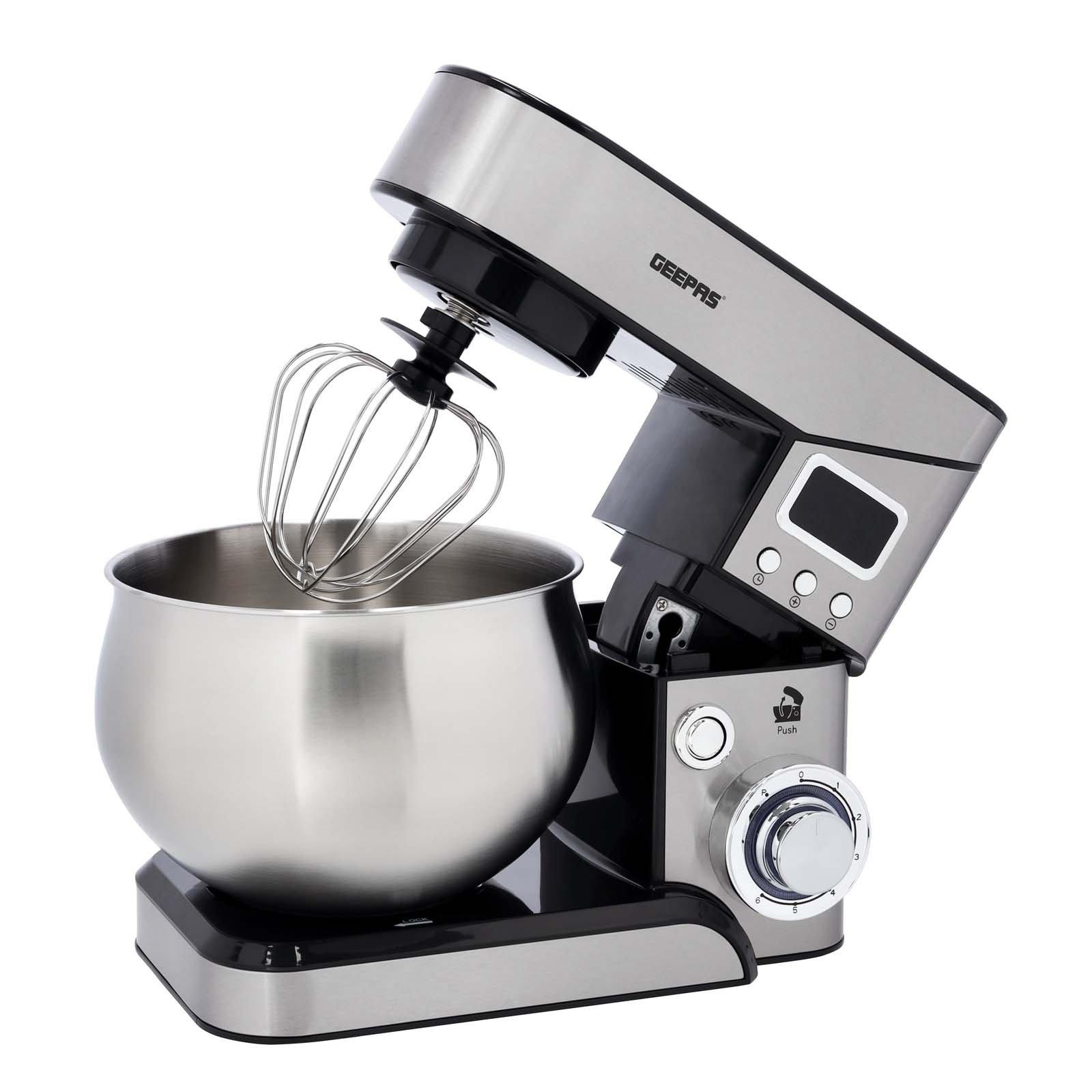 Geepas 5L Digital Multi-Function Kitchen Machine Silver - eXtra Bahrain