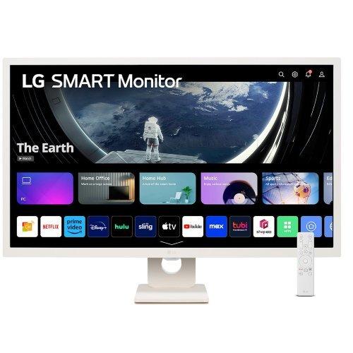 LG MyView 32 Inch FHD Flat Smart Monitor, 60Hz, White - eXtra