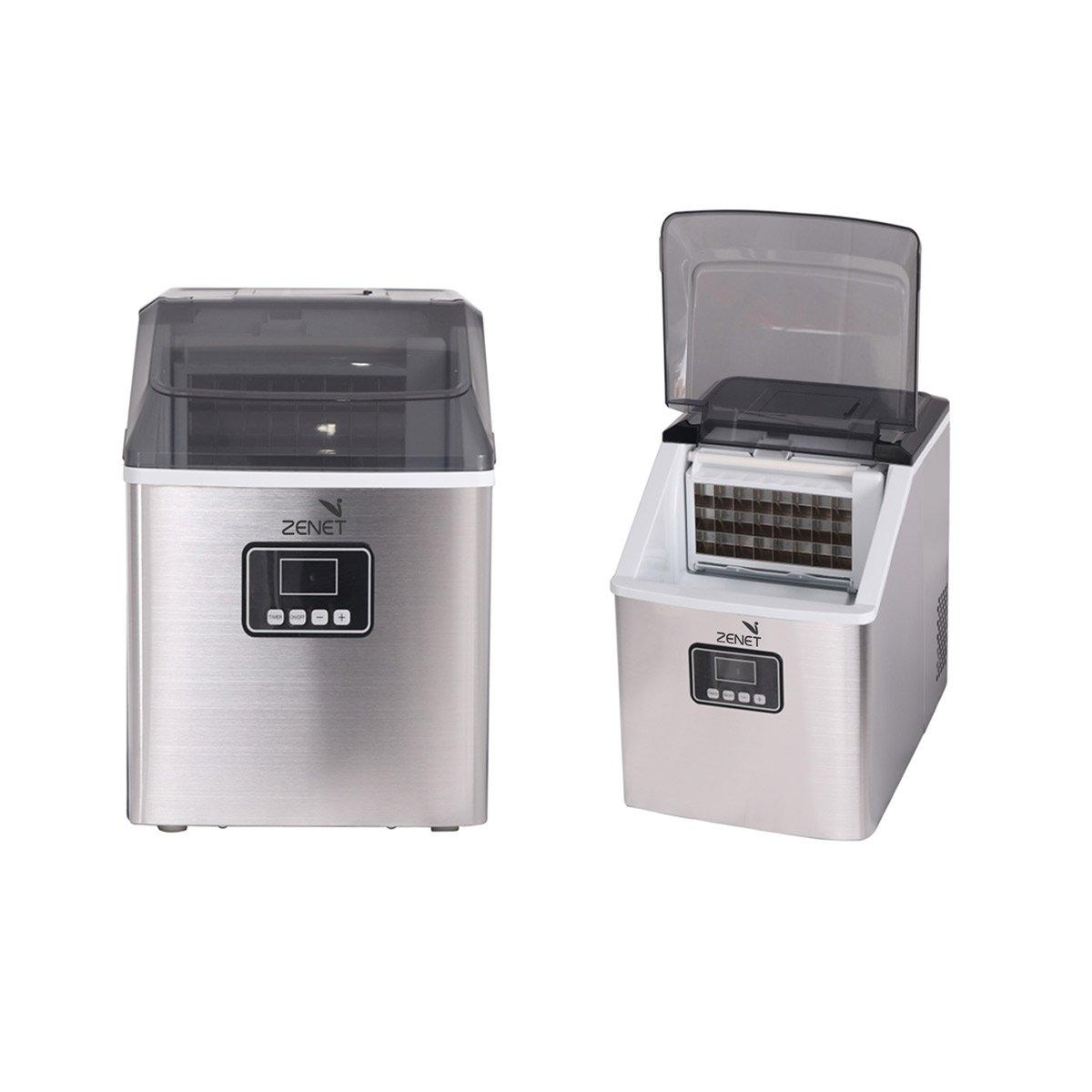 Zenet 18KG Domestic Ice Cube Maker White - eXtra Bahrain