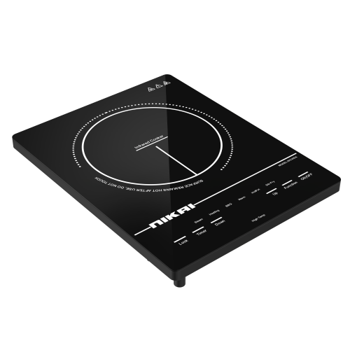 Nikai Electric Induction Cooker, 2000W, 6 Cooking Options, Black ...