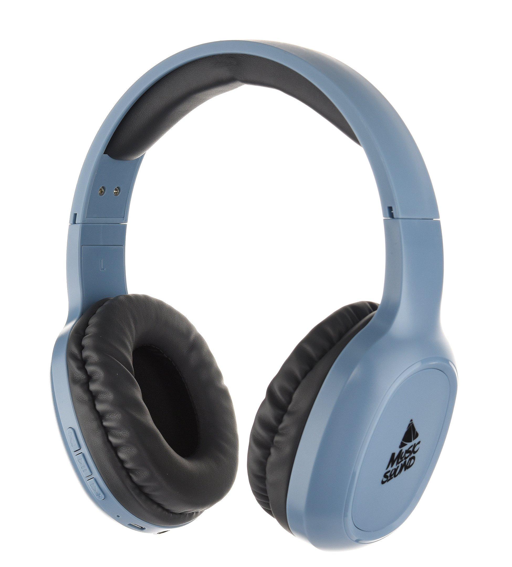 Cellularline MS BASIC Bluetooth Headphones, Blue - eXtra