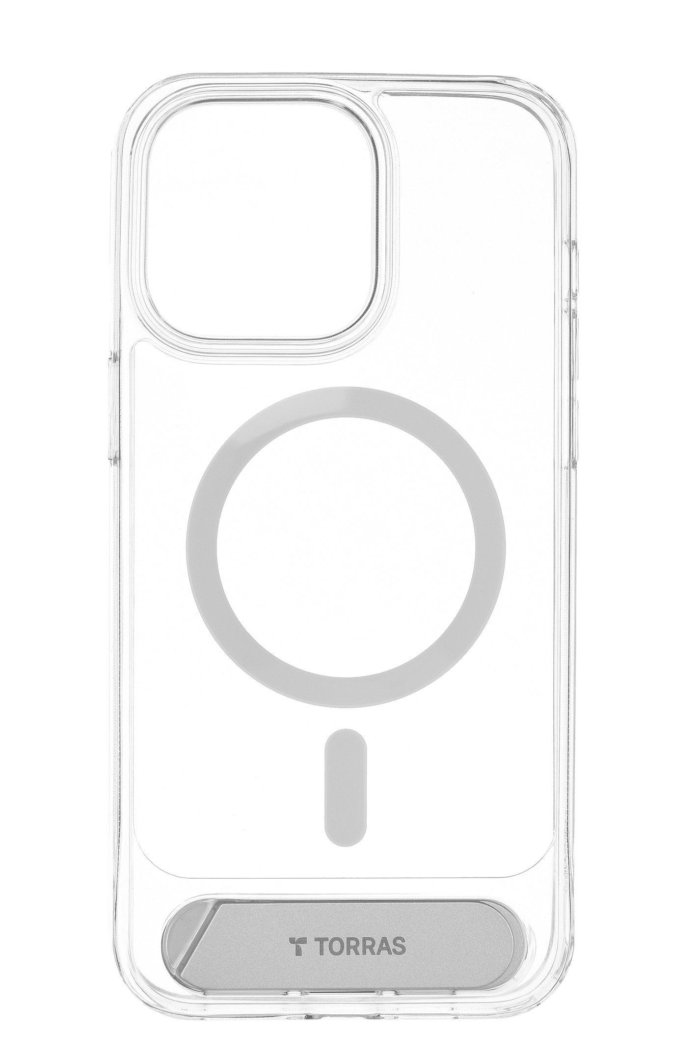 Torras, iPhone 15 Pro Max UPRO Pstand Case, Clear. - eXtra