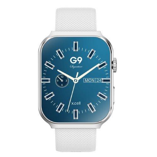 Xcell G9 Signature Smartwatch, 2.01", White - eXtra Bahrain