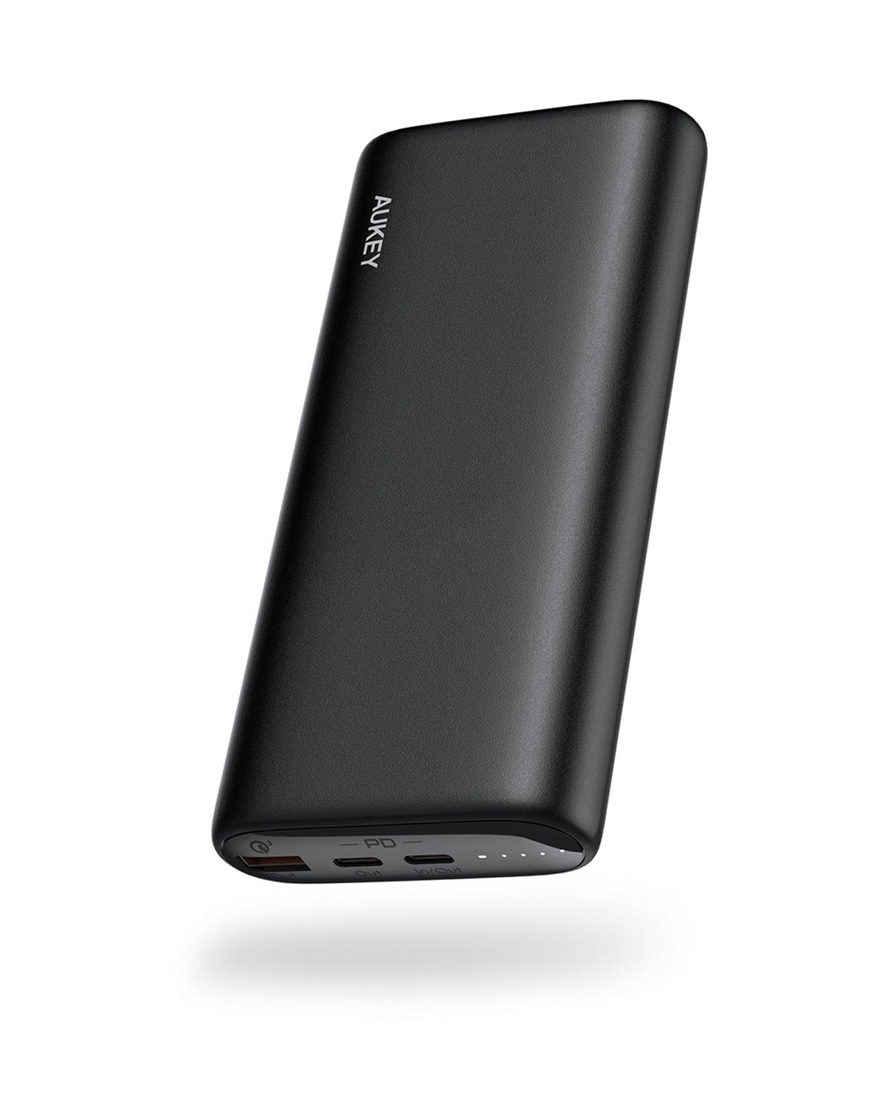 AUKEY Essential Power Bank PD 10000 mAh, 65W, Black - eXtra