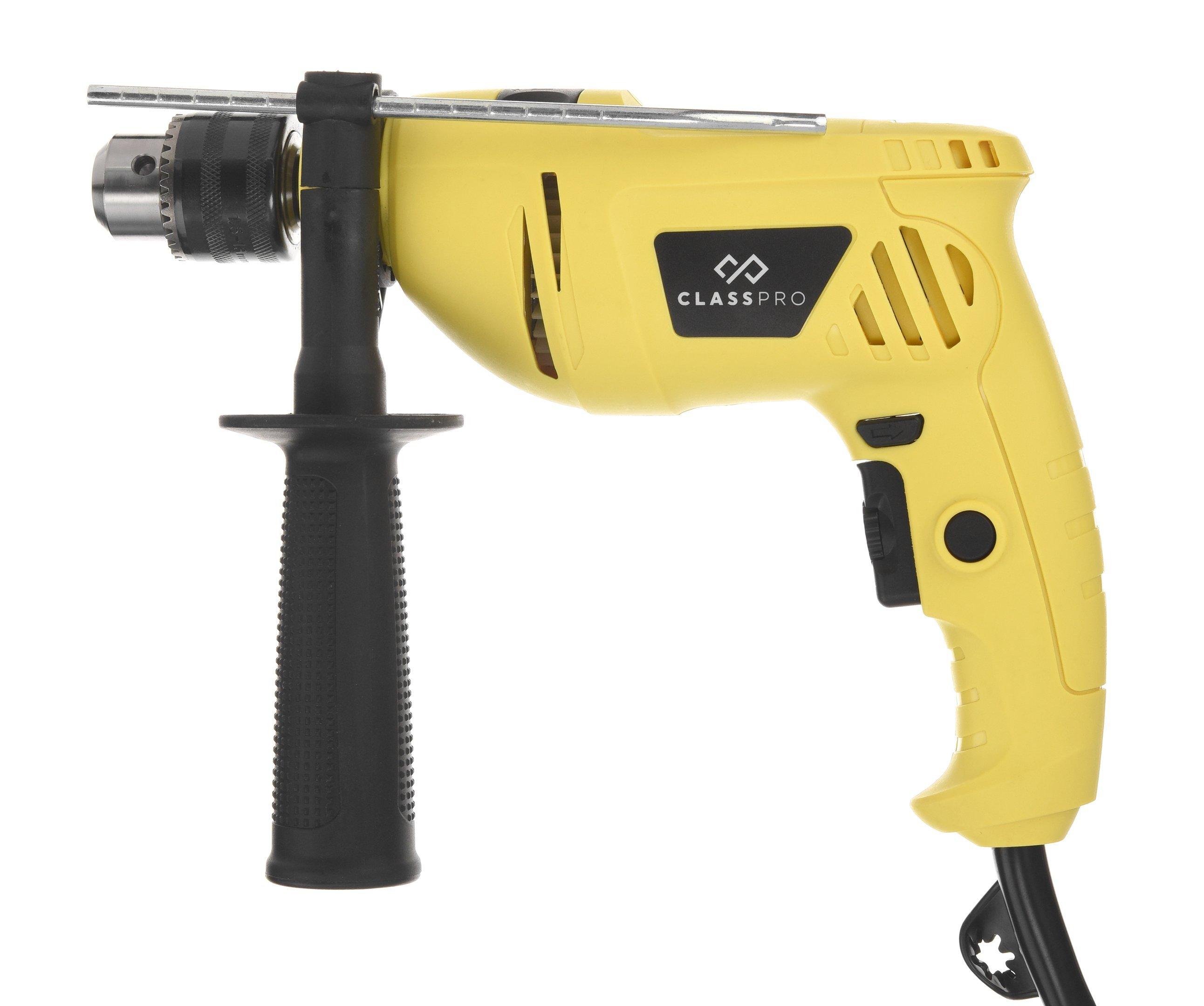 CLASSPRO, Impact drill, 600W,Yellow - eXtra