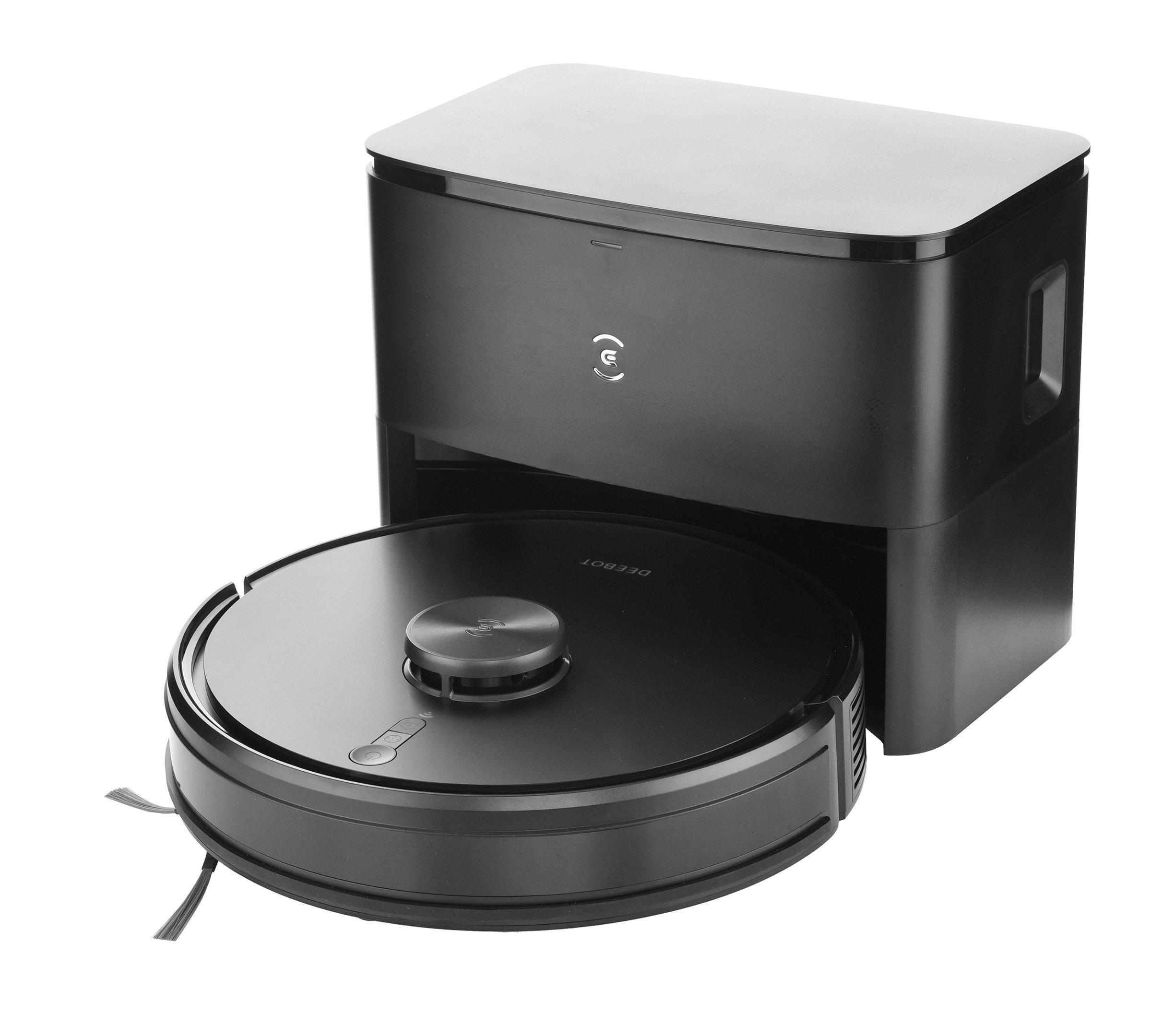 Ecovacs Robot Vacuum Cleaner, 6500PA, Black - eXtra