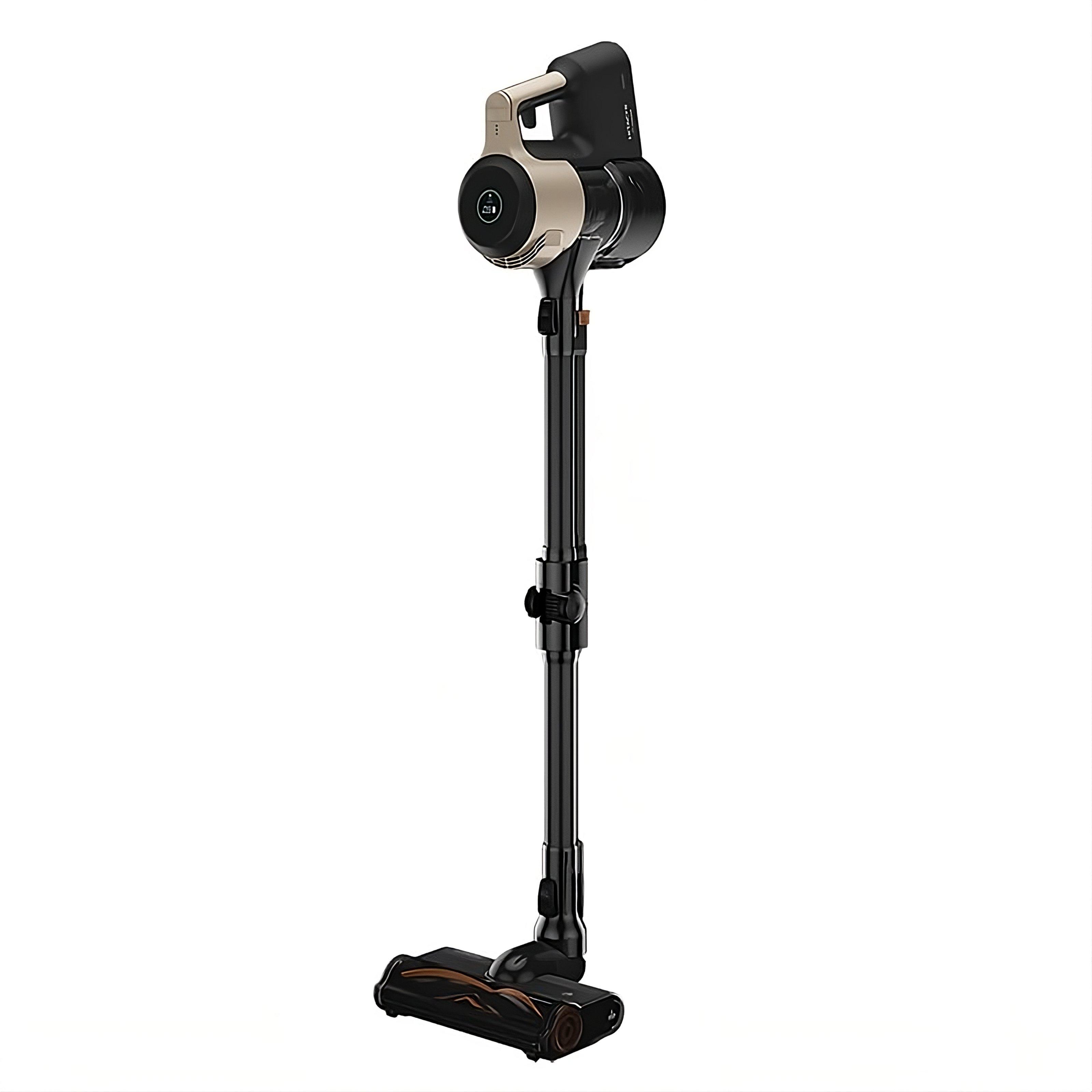 Hitachi 0.5L Dust Capacity Bagless Cordless Vacuum Stick Black/Gold ...