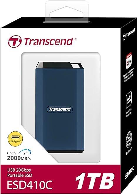 Transcend 1TB Portable SSD Gen2 Dark Blue - eXtra Bahrain