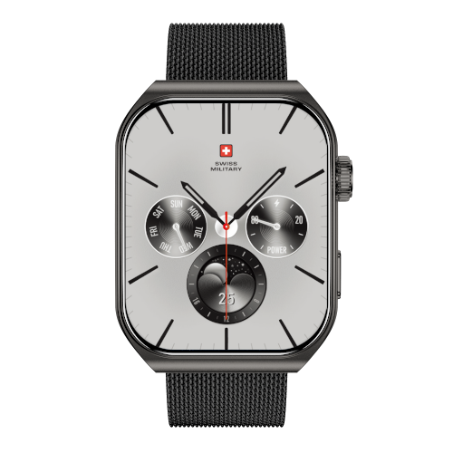 Swiss Military ALPS 3 Smartwatch, 49MM, Gun Metal - eXtra Bahrain