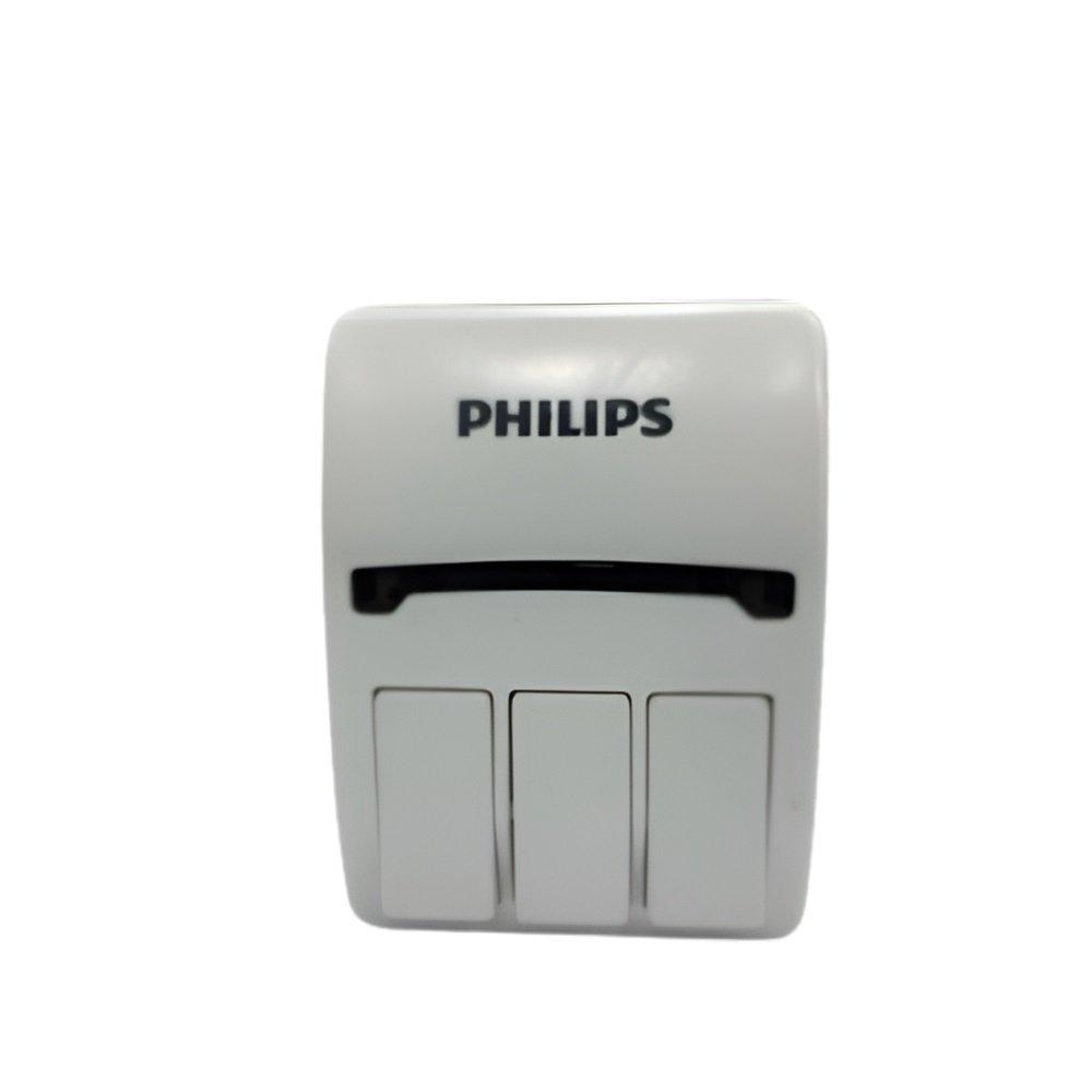 Philips Multi socket 13A UK Plug White - eXtra Bahrain