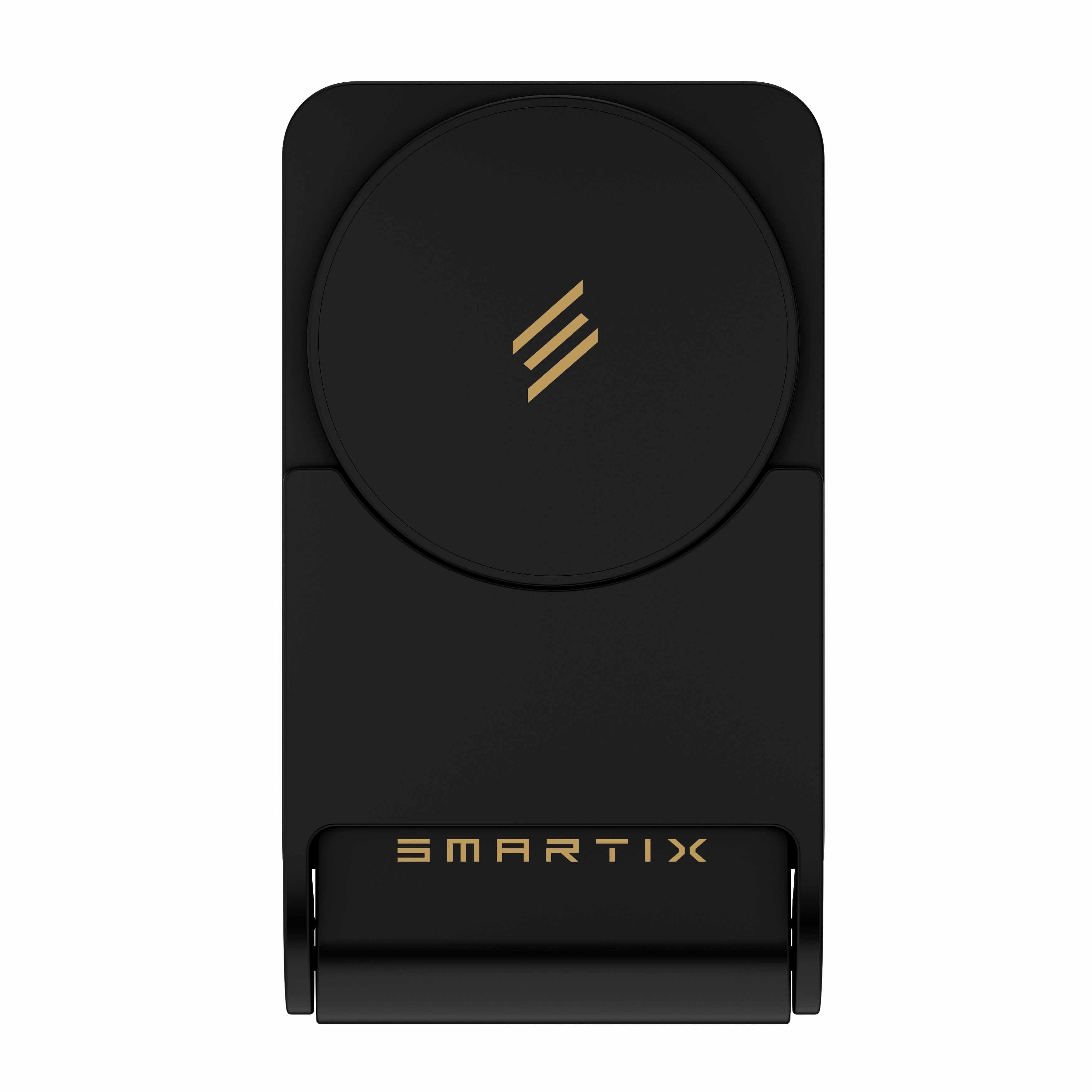 Smartix AIRCONNECT Magnetic Wireless Digital Powerbank 10000mAh Black ...
