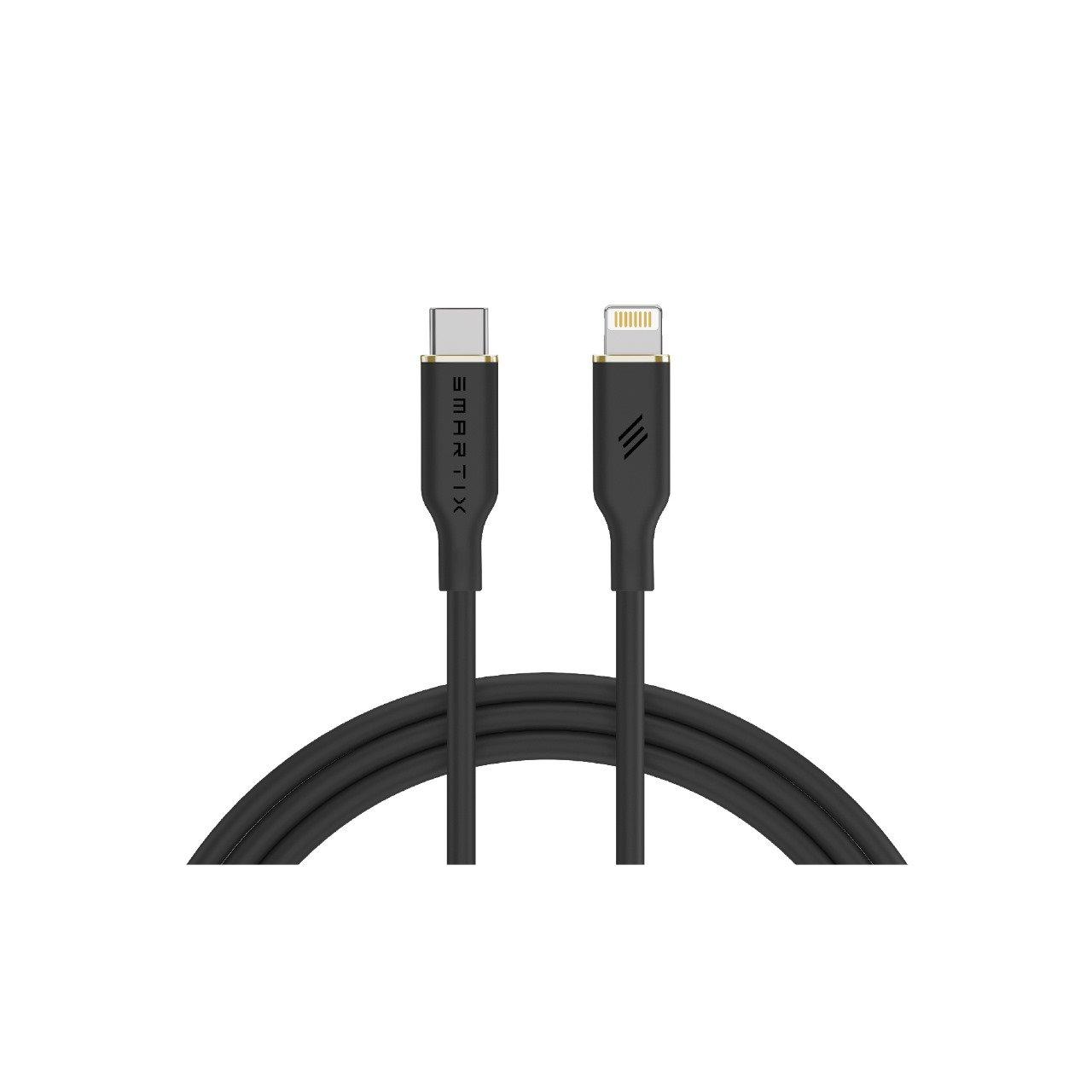 Smartix 1.5m USB C To Lightning Fast Charging Cable 27W Black - eXtra ...