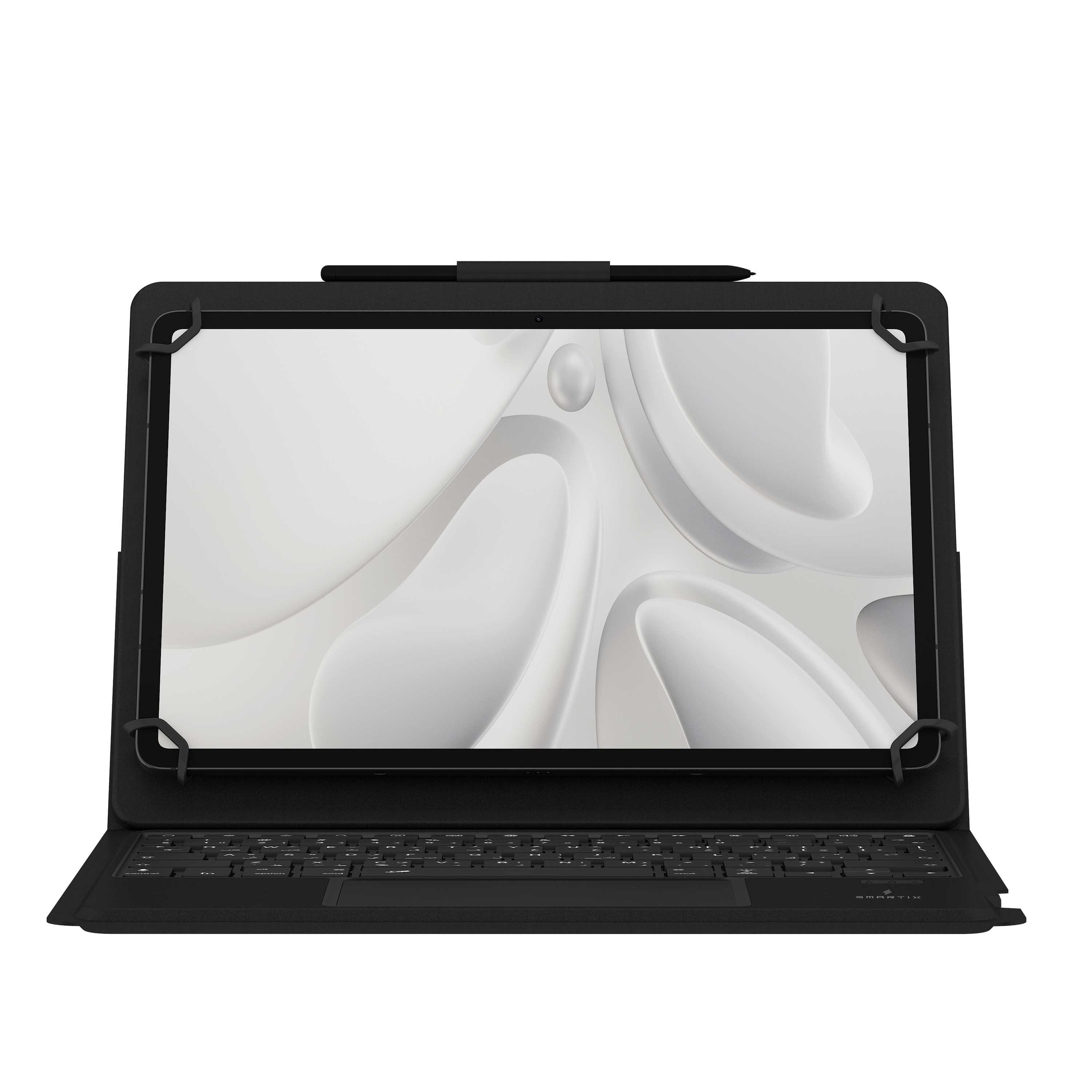 Smartix Wireless Tablet Keyboard Case With Eng/Arb Keys Black - eXtra