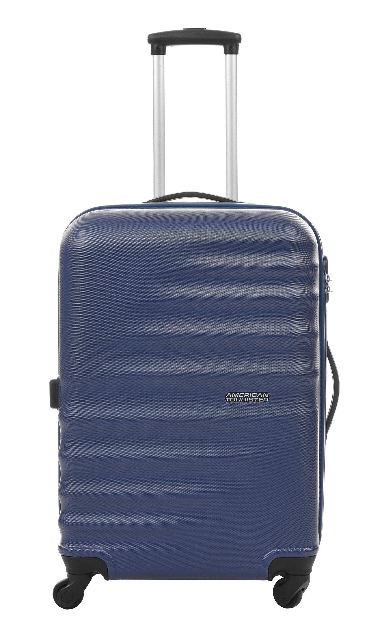 AMERICAN TOURISTER, Preston Spinner Hard Trolley Case, Blue - eXtra