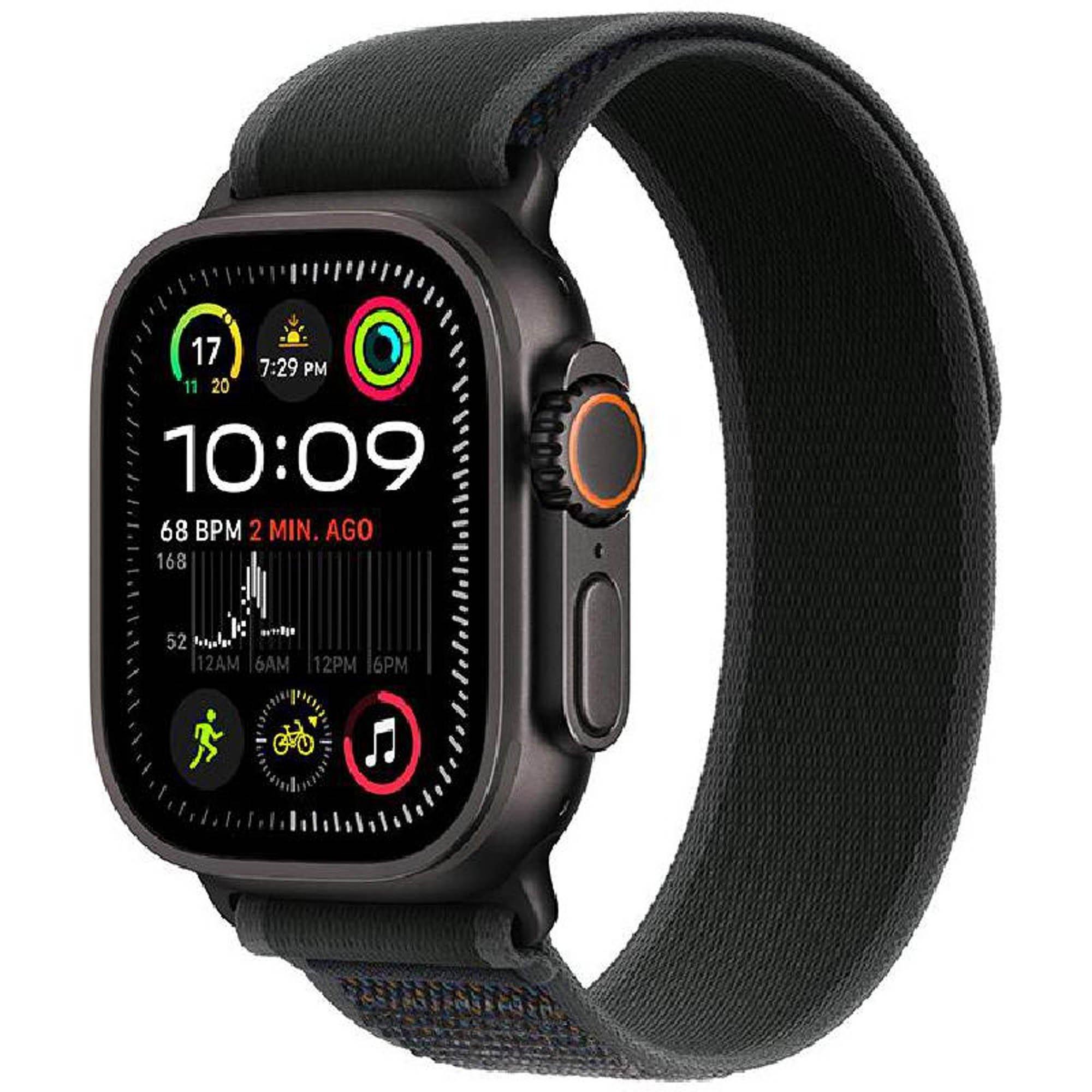 Apple Watch Ultra 2 GPS + Cellular 49MM Black Titanium Case with Black ... Apple Watch Ultra 2 GPS + Cellular 49MM Black Titanium Case with Black ...