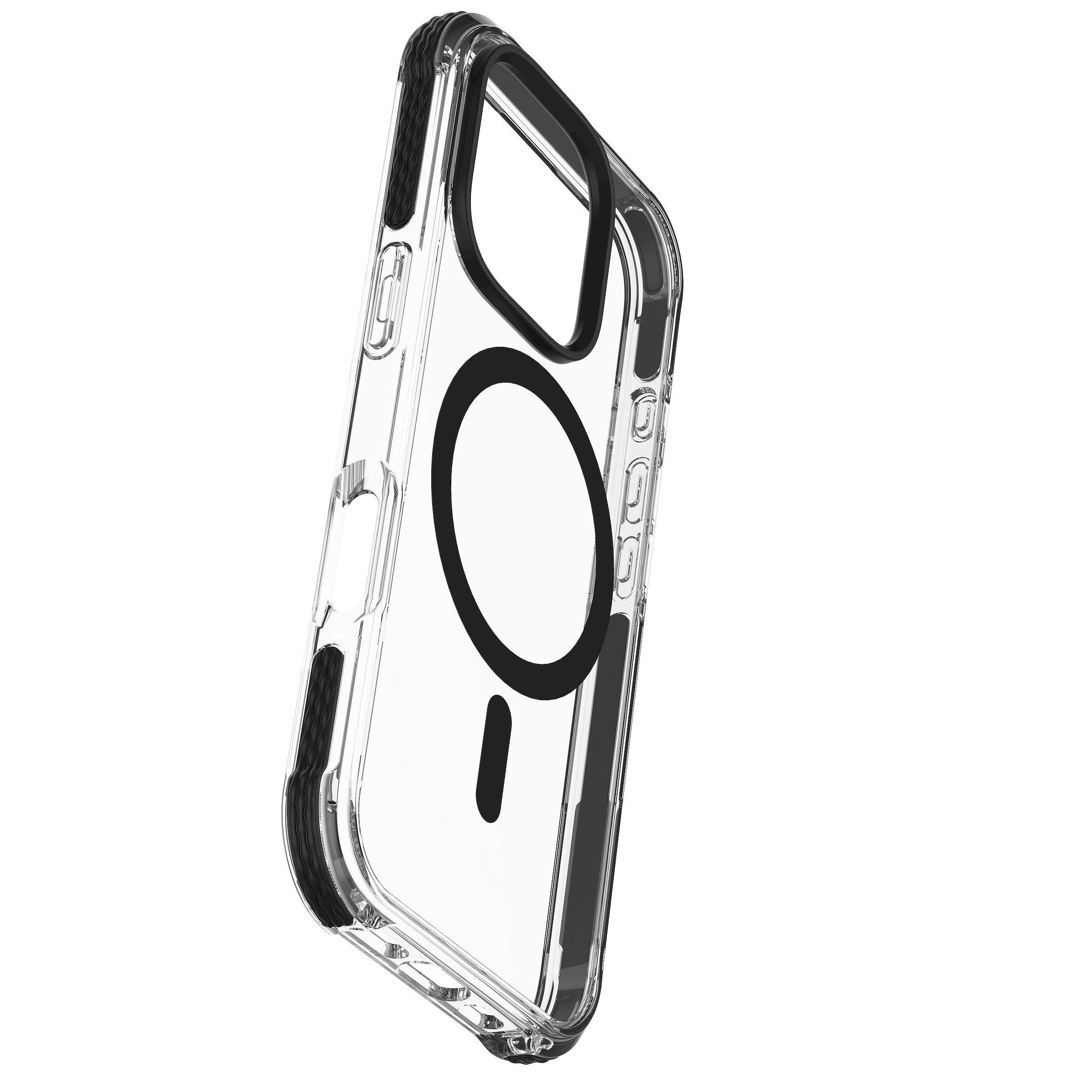 CELLULARLINE, Strong Guard Mag Case iPhone 16 Pro Max, Clear - eXtra