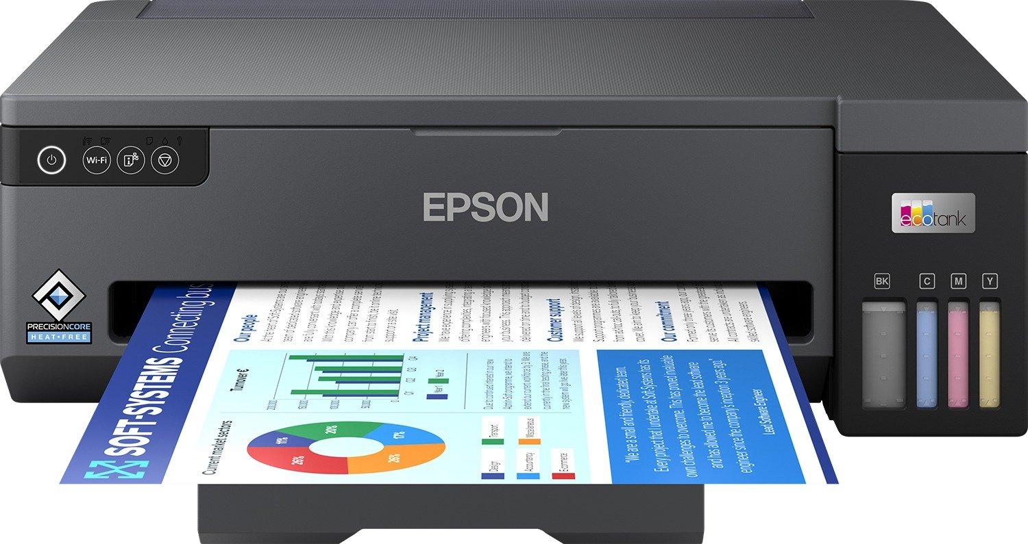 Epson ECOTANK A3 Wireless Color Ink Tank Printer Black - eXtra Bahrain