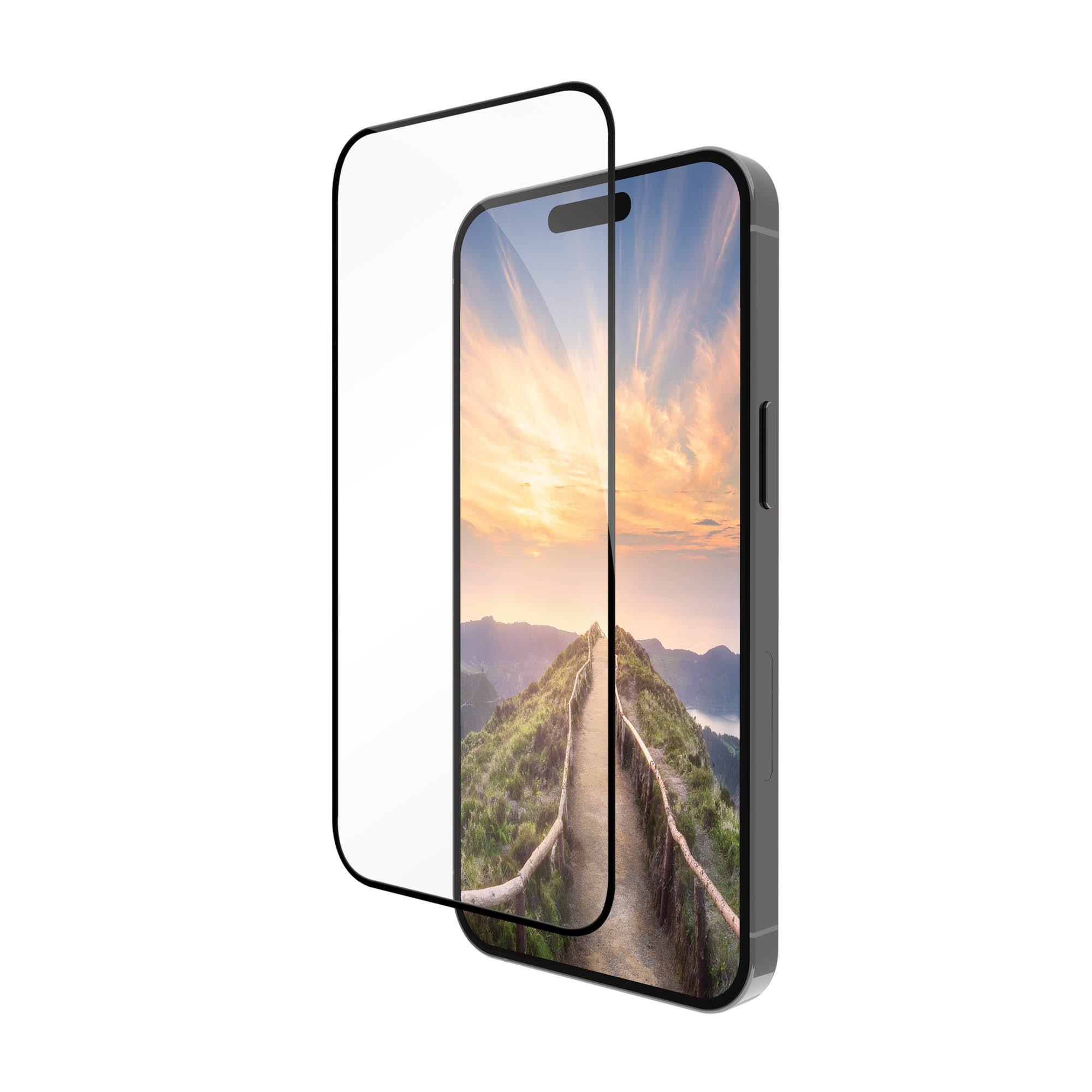 Dbramante1928 Eco-Shield D3O Screen Protector for iPhone 16 Pro, Black ...