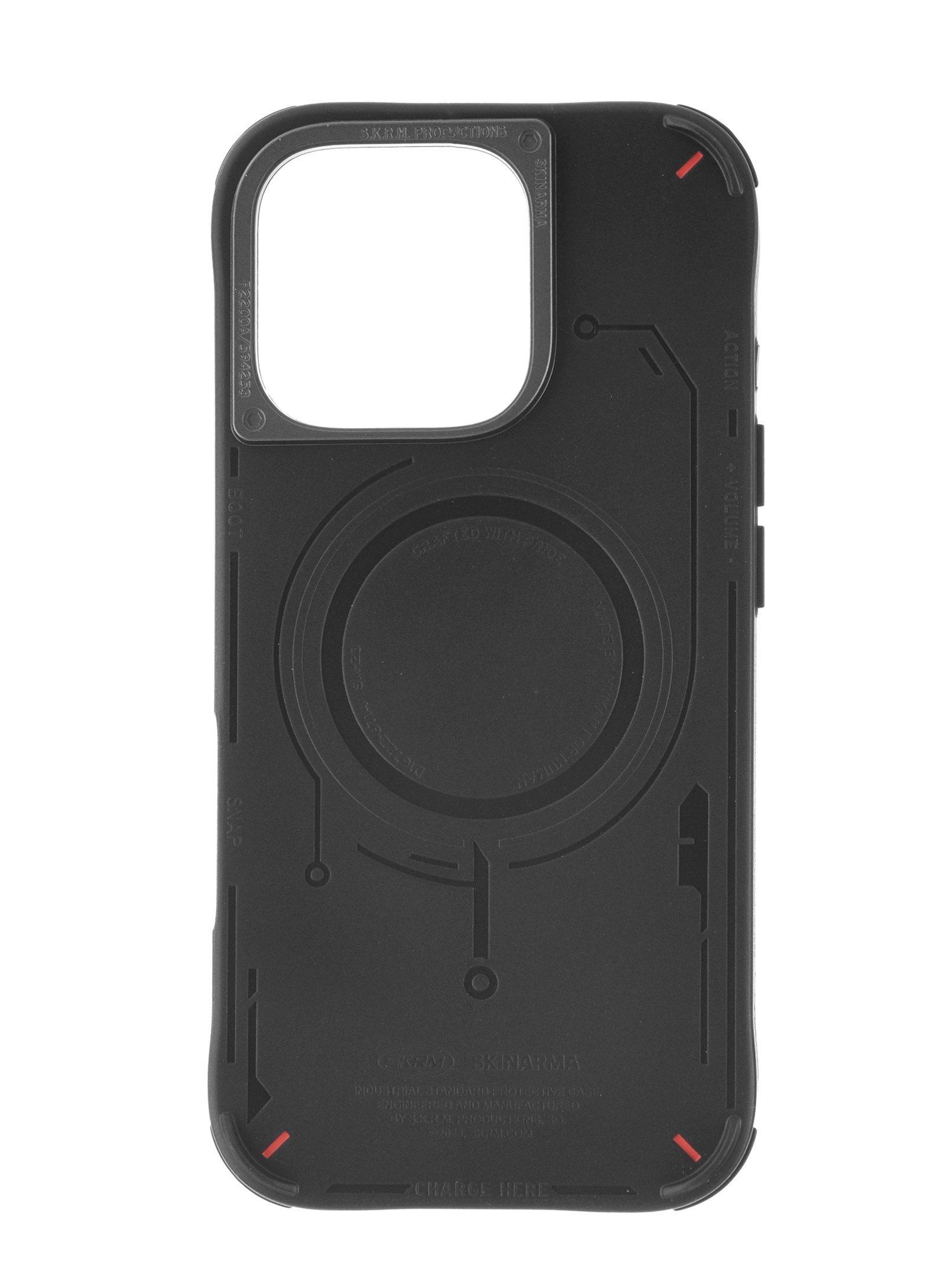 SKINARMA Mecha Case for iPhone 16 Pro, Black - eXtra