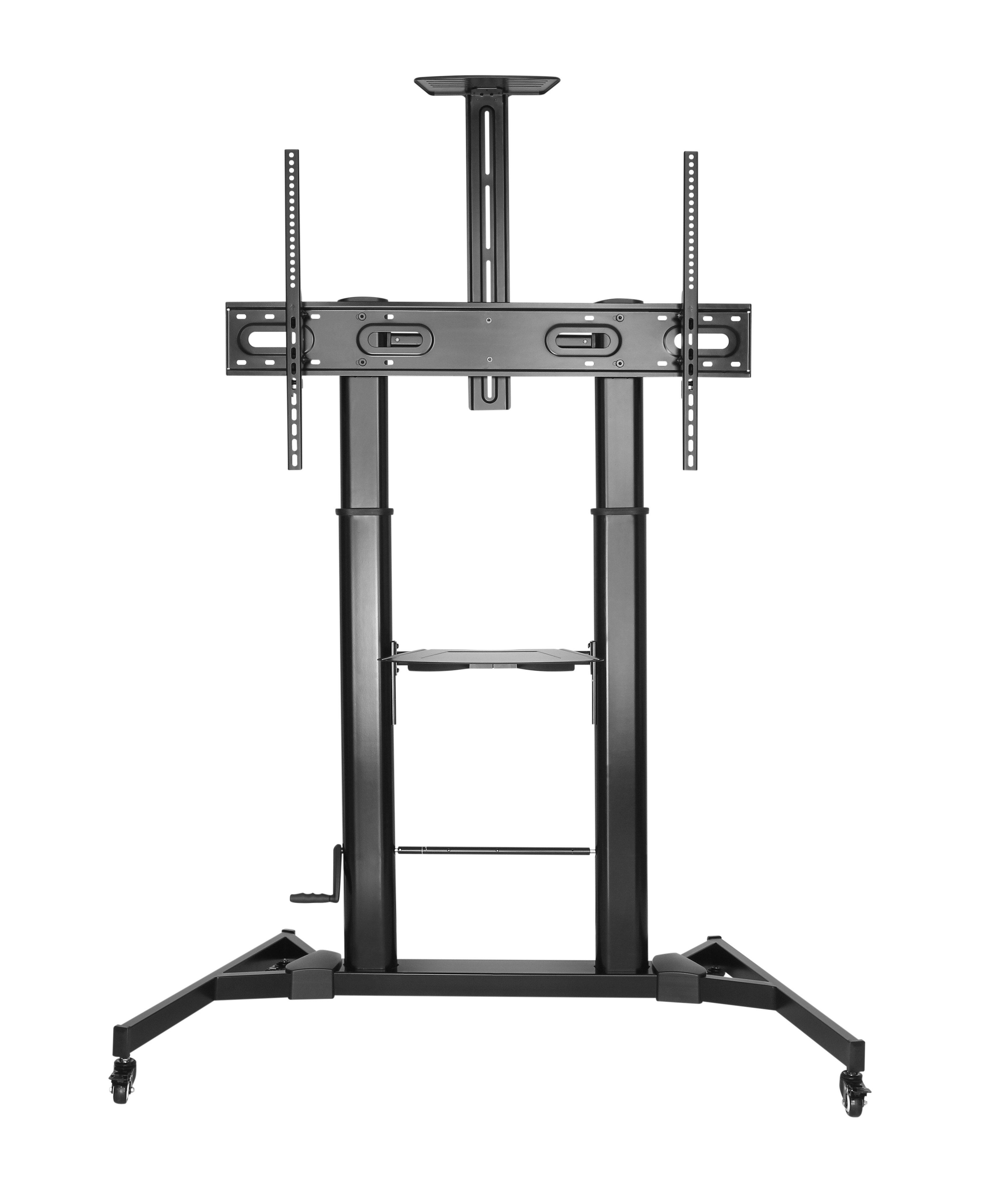 Skill Tech TV Cart Bracket Stand With 4 Wheel 60-100 Inch Tilt LED ...