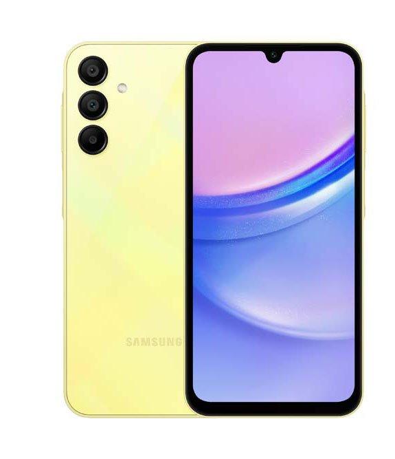 Samsung Galaxy A15 4G, 6GB, 128GB, Yellow - eXtra