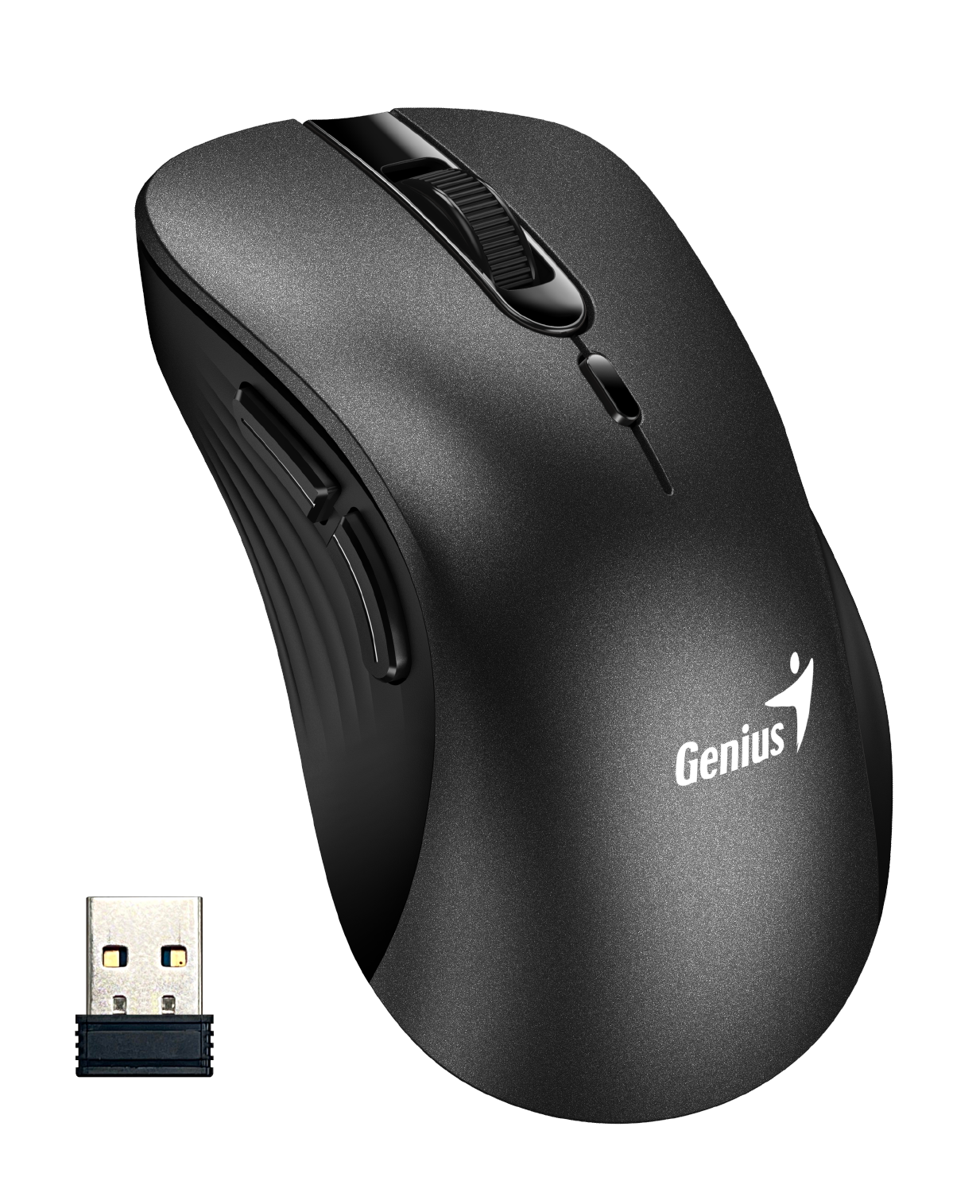 Genius ERGO Wireless PC Mouse 2.4GHz Black - eXtra Bahrain