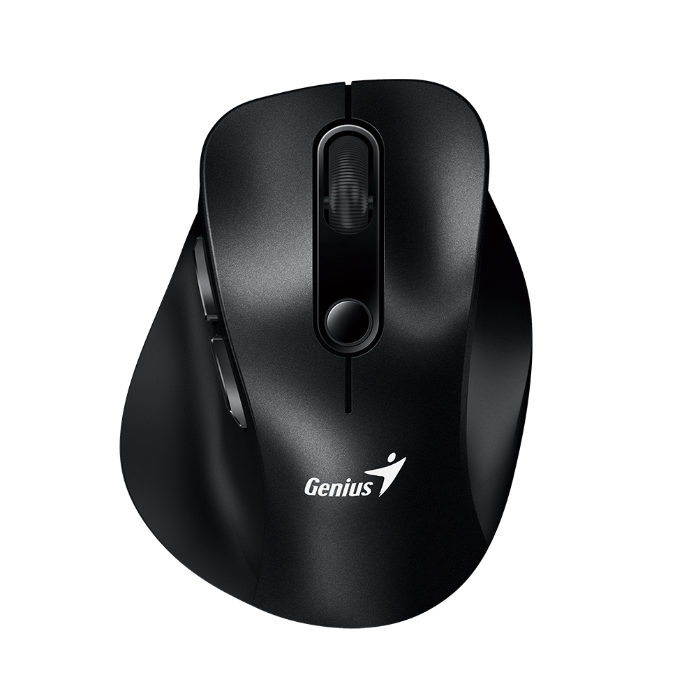 Genius ERGO Wireless Bluetooth Mini-PC Mouse Dual Mode 2.4GHz Black ...