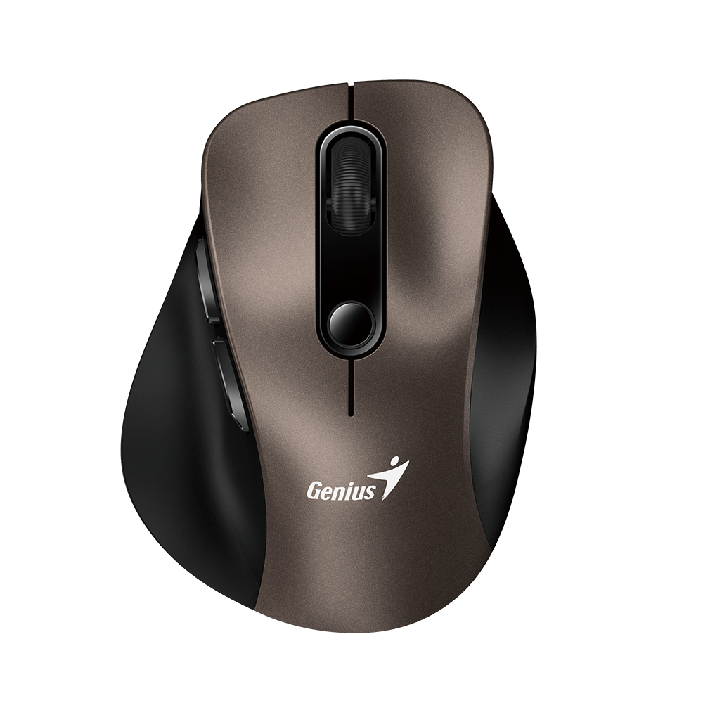 Genius ERGO Wireless Bluetooth Mini-PC Mouse 2.4GHz Champagne Titanium ...