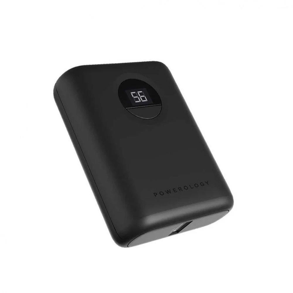 Powerlogy Power Bank, 10000 mAh PD, 20W, with Type C to Type C Cable ...